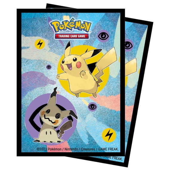 Ultra PRO: Standard 65ct Sleeves - Pokemon (Pikachu Mimikyu) - Walmart.com