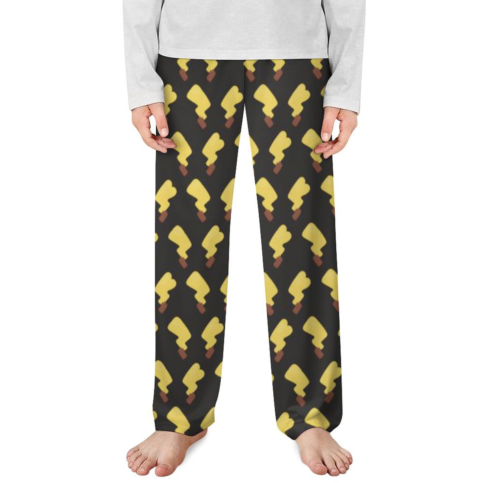 Pikachu Pajama Pants for Kids Anime Sleep Bottoms Pikachu Merch for ...