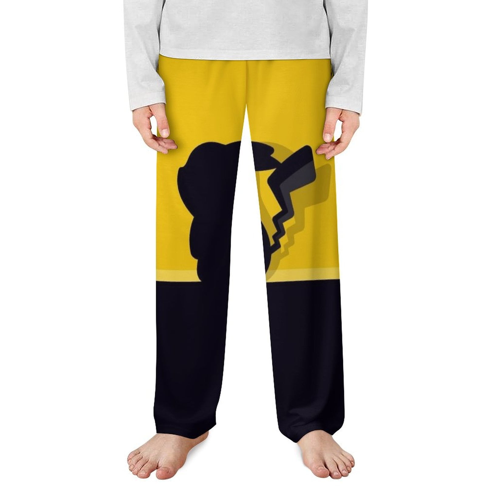 Pikachu Pajama Pants for Kids Anime Sleep Bottoms Pikachu Merch for ...
