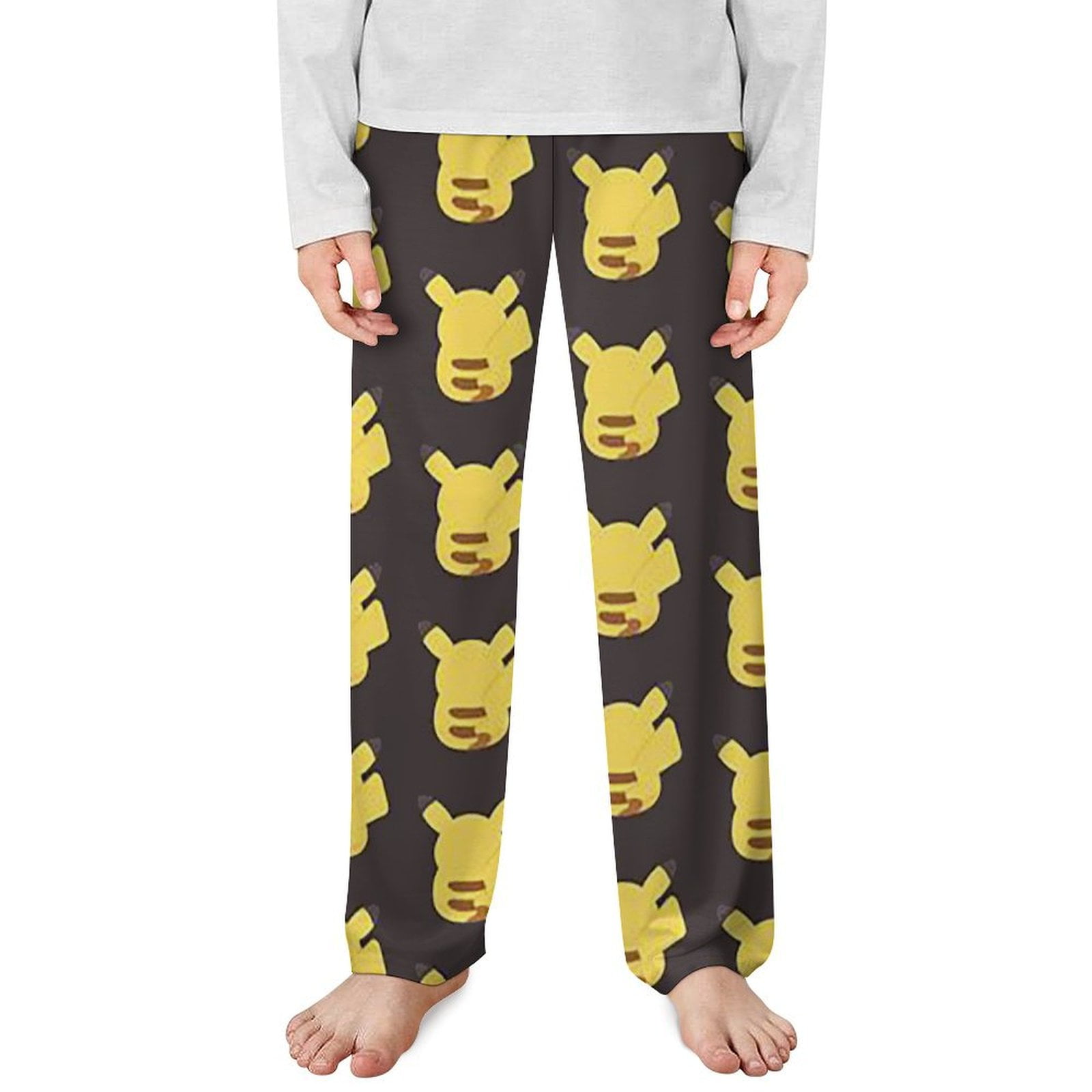 Pikachu Pajama Pants for Kids Anime Sleep Bottoms Pikachu Merch for ...