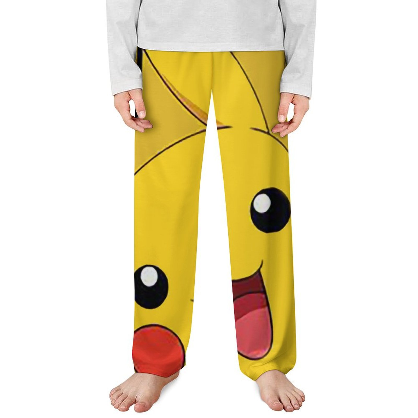 Pikachu Pajama Pants for Kids Anime Sleep Bottoms Pikachu Merch for ...