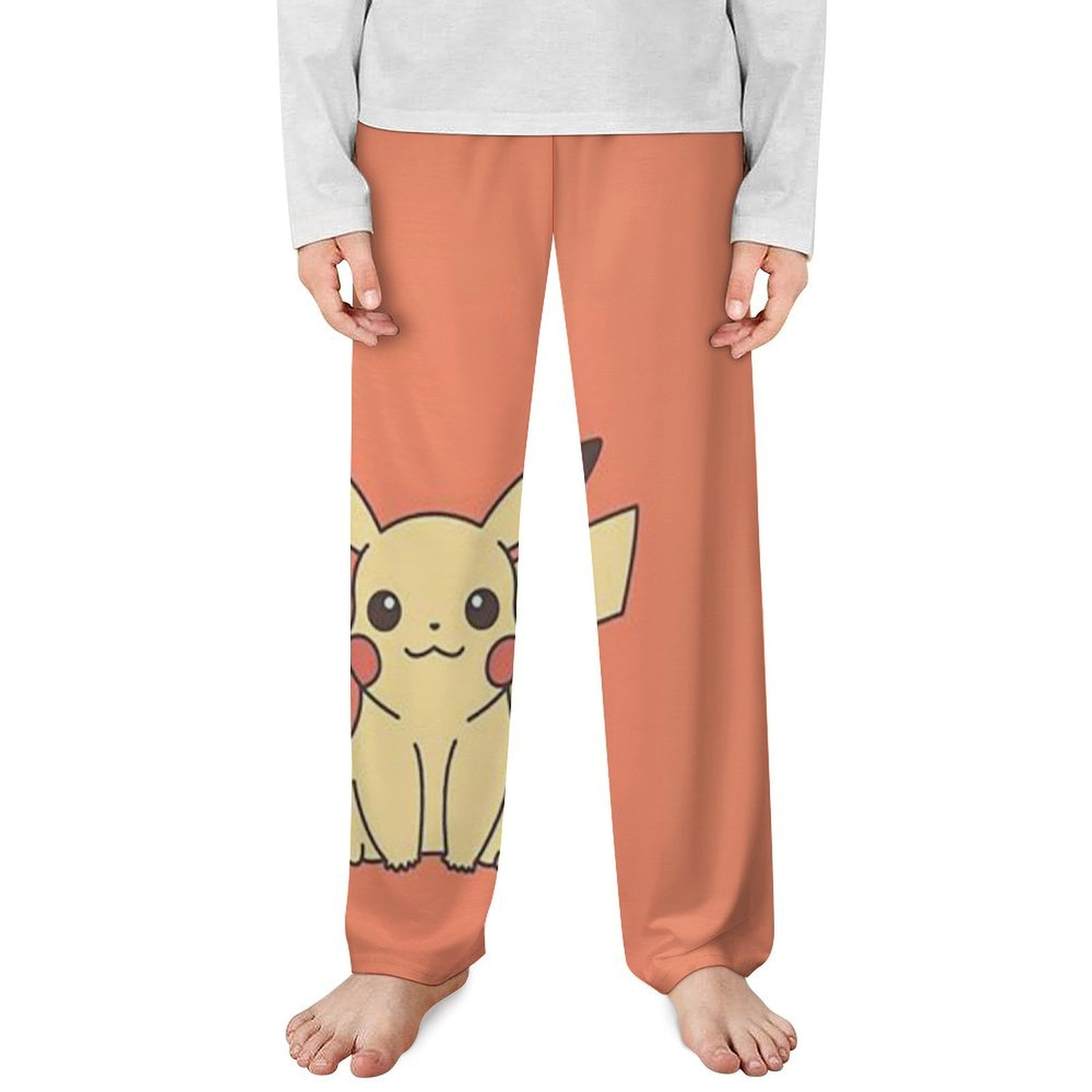 Pikachu Pajama Pants for Kids Anime Sleep Bottoms Pikachu Merch for ...