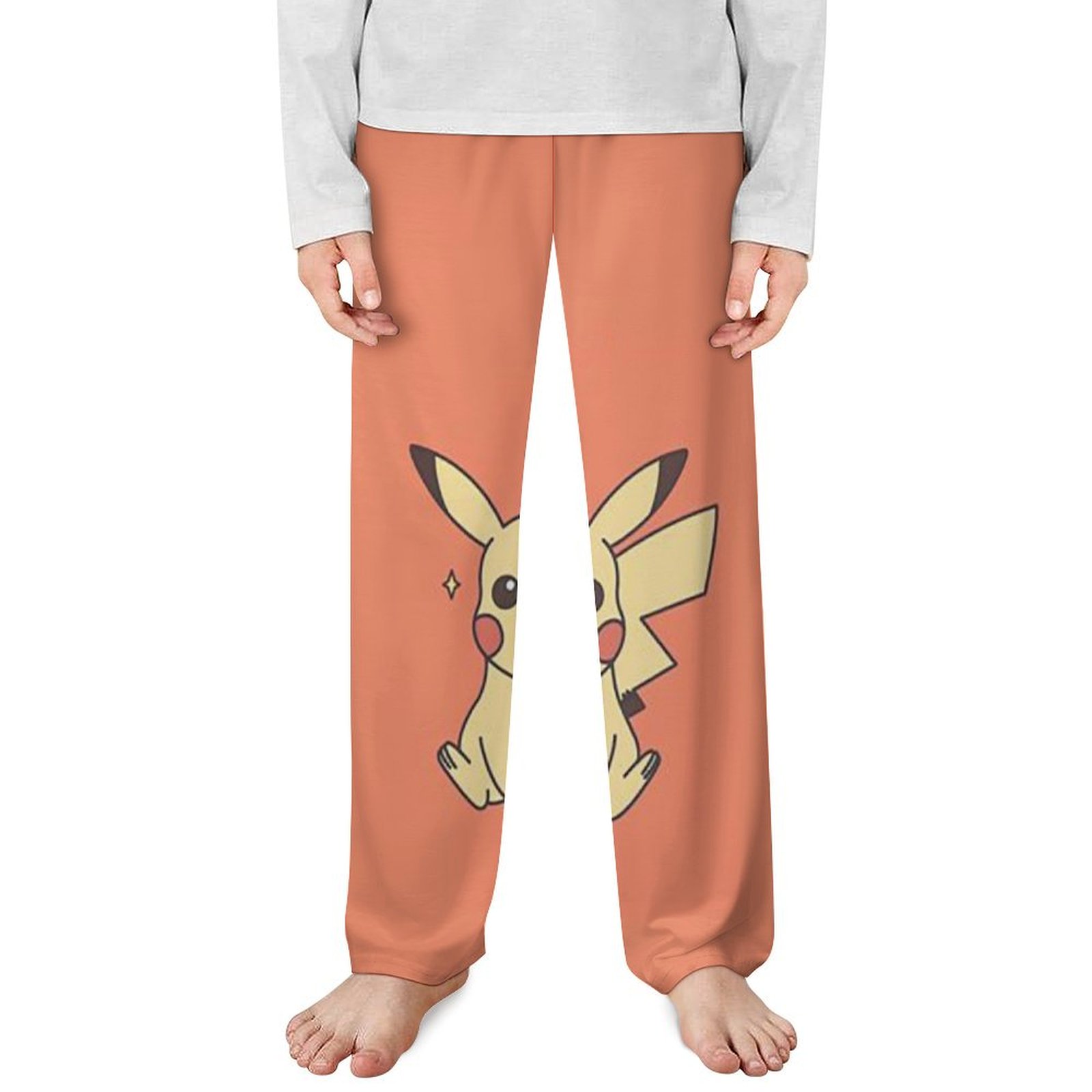 Pikachu Pajama Pants for Kids Anime Sleep Bottoms Pikachu Merch for ...