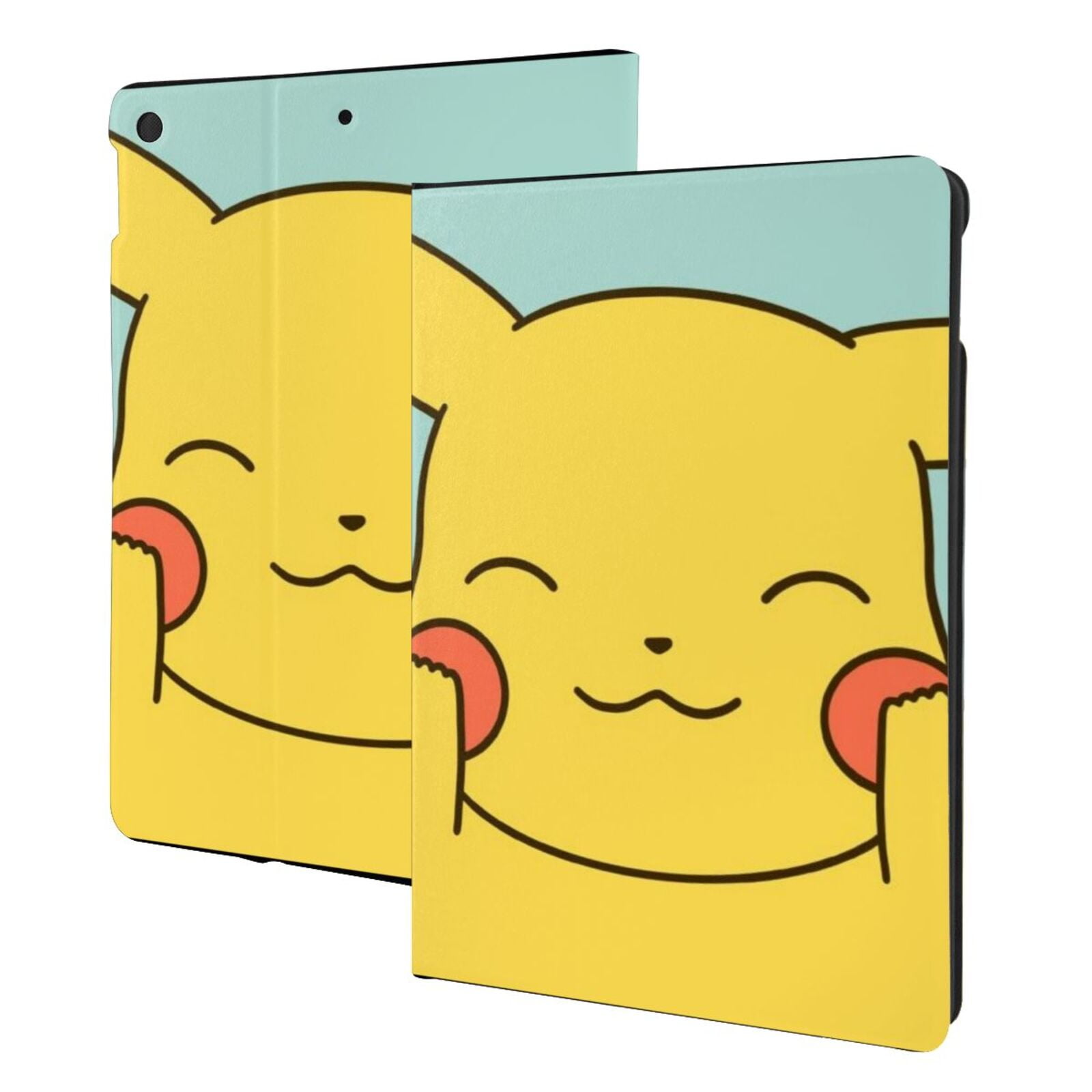 Pikachu Pinch Face2 Kawaii Cute 3d Design Ipad Case Soft Covers For ...