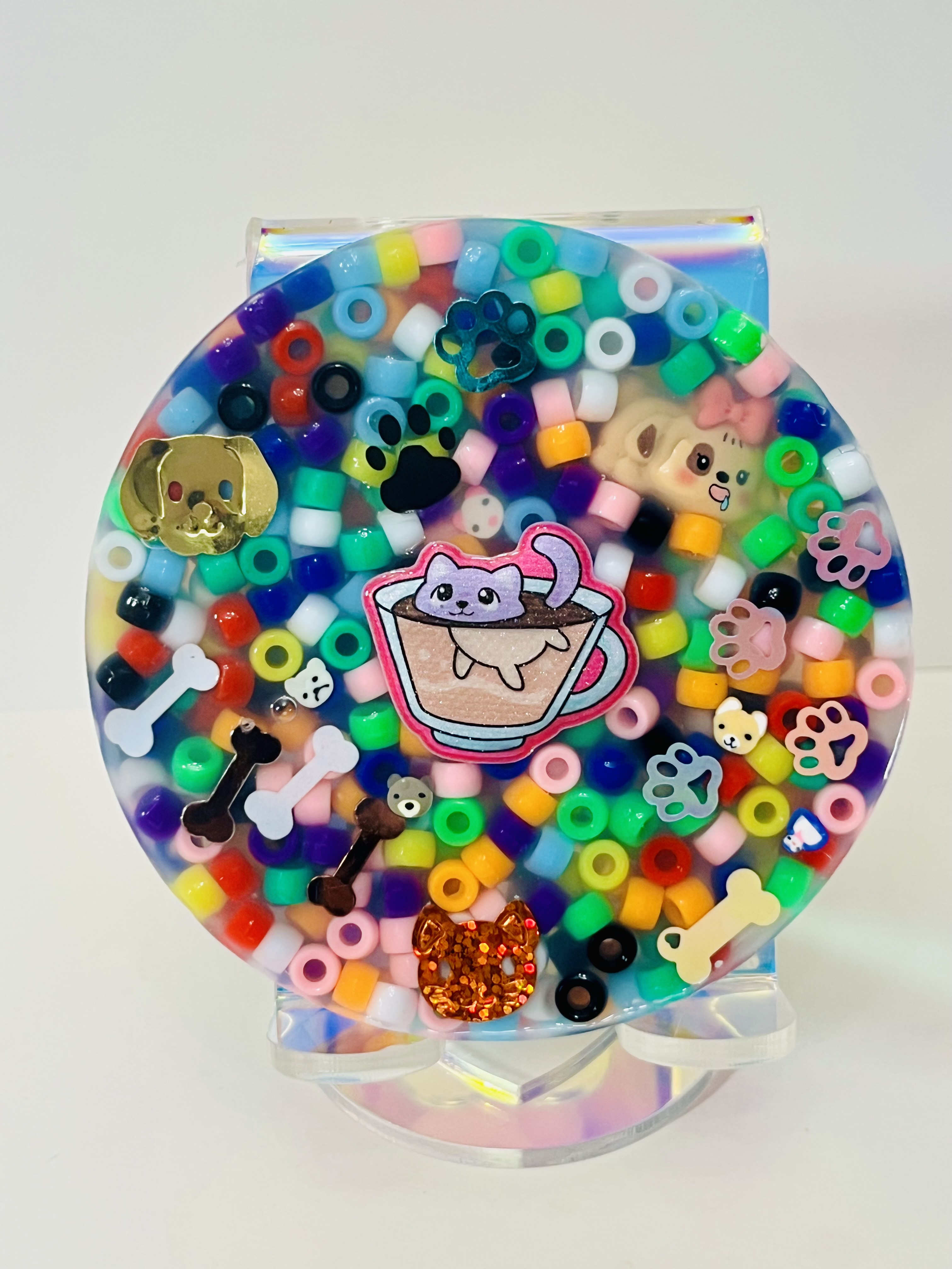 Take Me Home 4" Picky Pad Full of Beads, Silicone Pad for Skin Picking ...