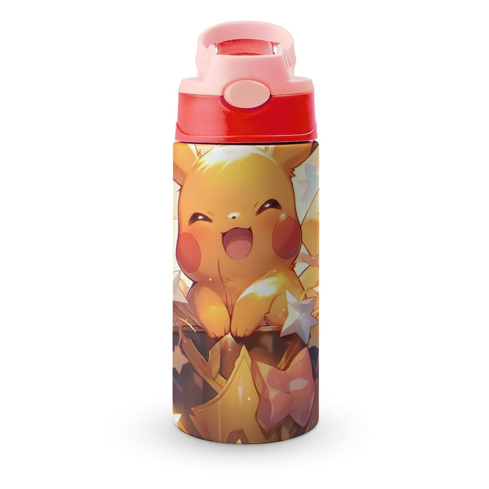 Pikachu Pokemon Boys Water Cup Vacuum Insulated Stainless Steel 12oz ...