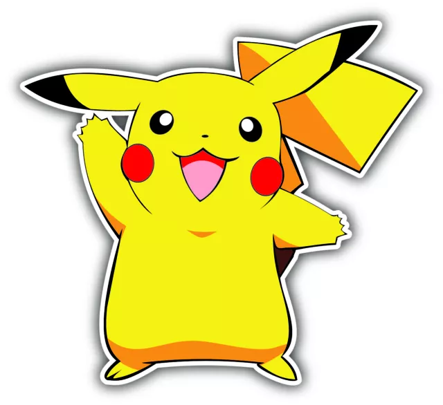 Pikachu Pokemon Pokeball Ash Decal Sticker Us Made Truck Wall Window ...