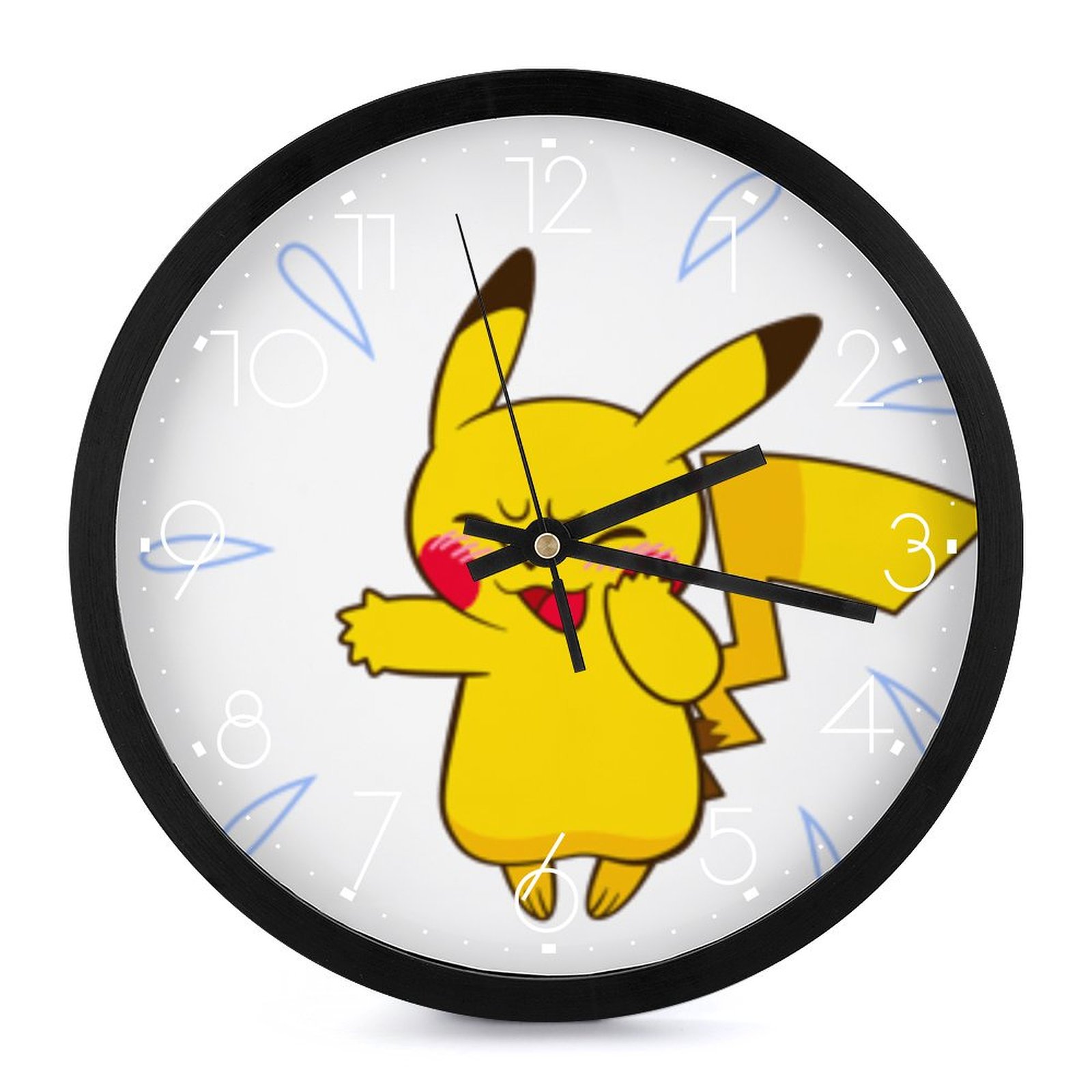 Pikachu Round wall clocks battery operated decorative - Walmart.com