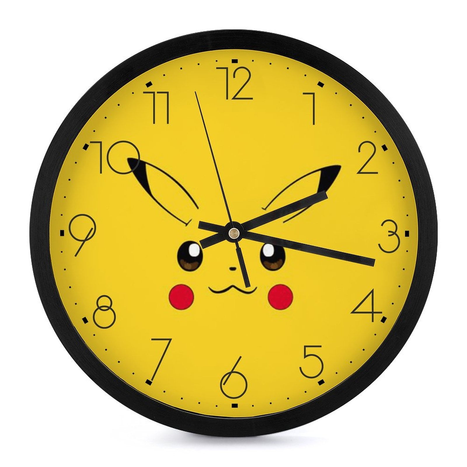 Pikachu Round wall clocks battery operated decorative - Walmart.com