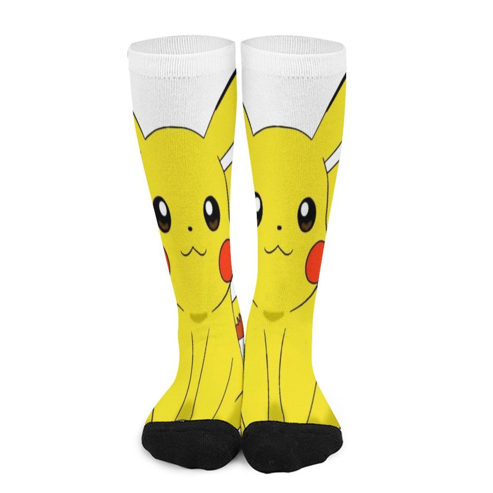 Pikachu Stocking Long Socks Breathable Knee High Thigh Stockings High Socks Sport Socks for Mens ...
