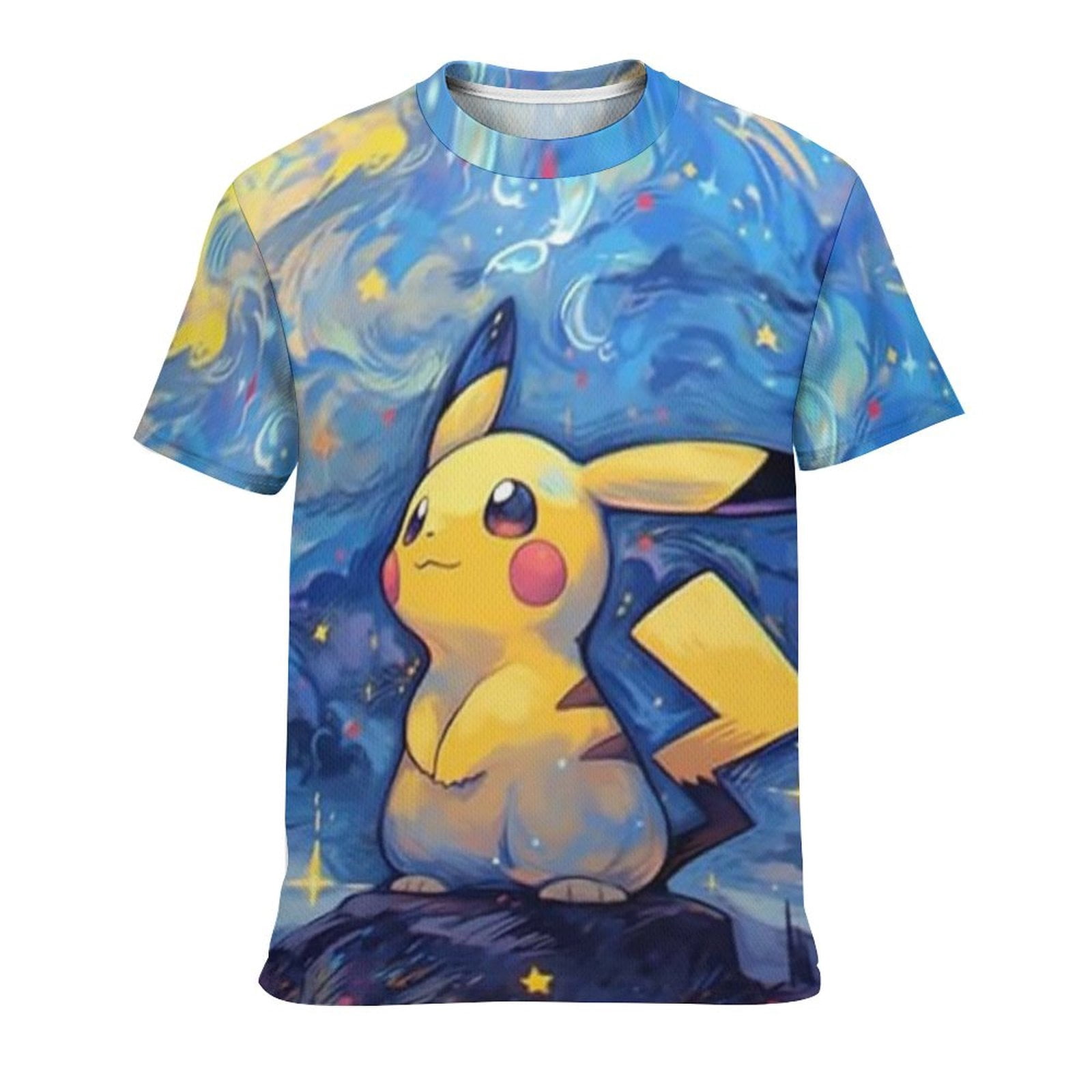 Pikachu Teen T-shirts Short Sleeve Tops XL - Walmart.com