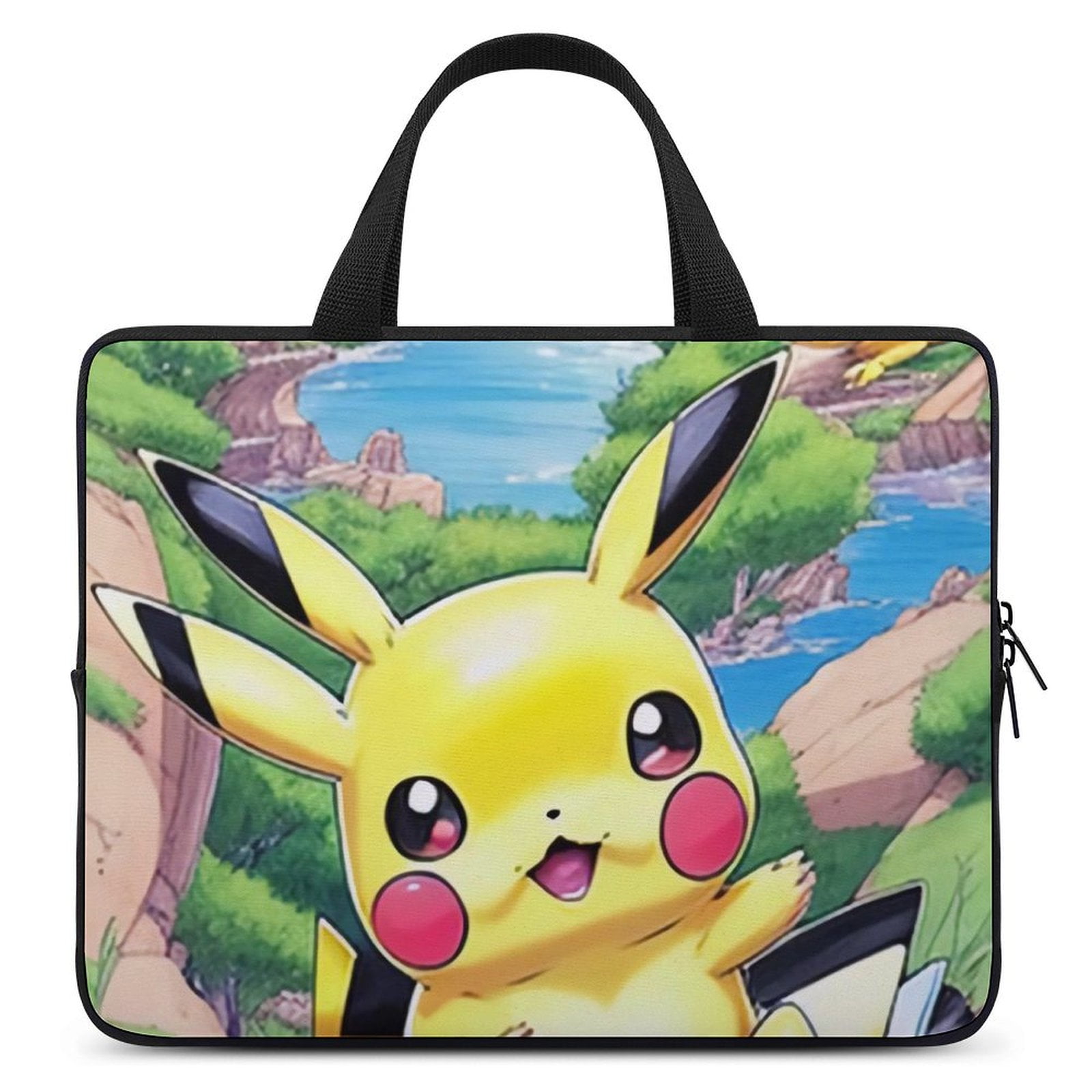 Pikachu The Iconic Electric Mouse Pokémon 15 Inch Laptop Bag,Expandable ...