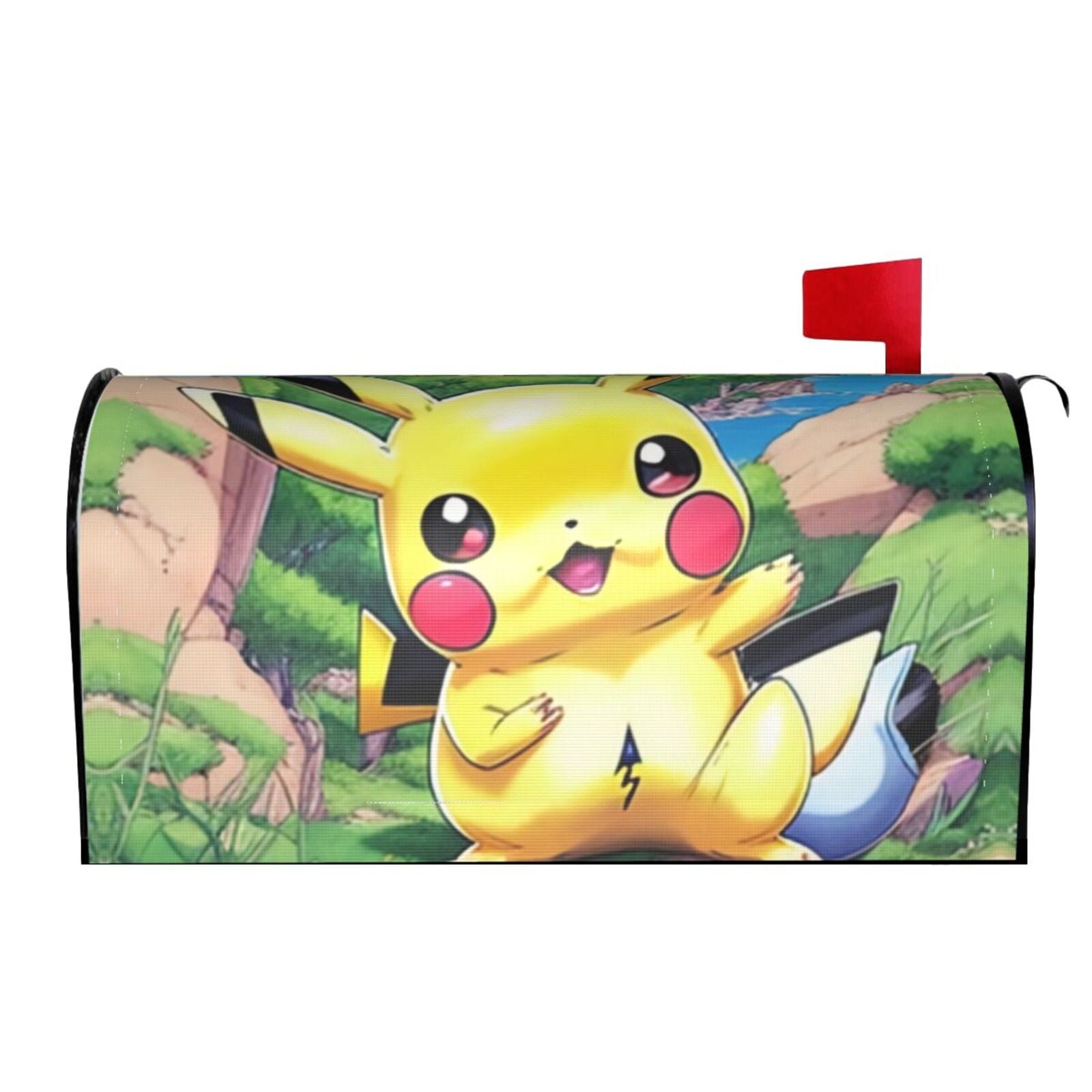 Pikachu The Iconic Electric Mouse Pokémon Cartoon Character Mailbox ...