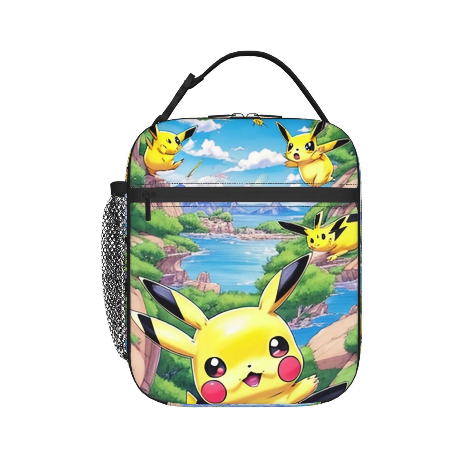 Pikachu The Iconic Electric Mouse Pokémon Lunch Box Lunch Bag for Women ...