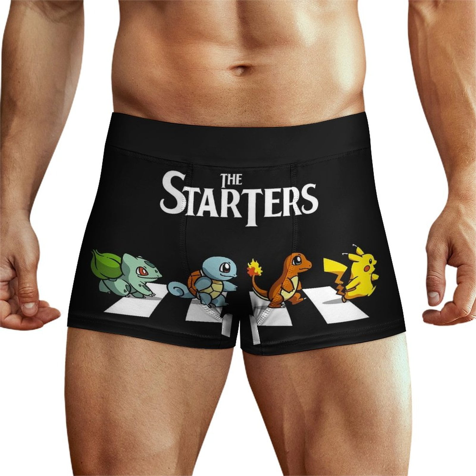 Pikachu Waist Underwear Funny Men Boy Boxer Briefs Men's Underwear ...