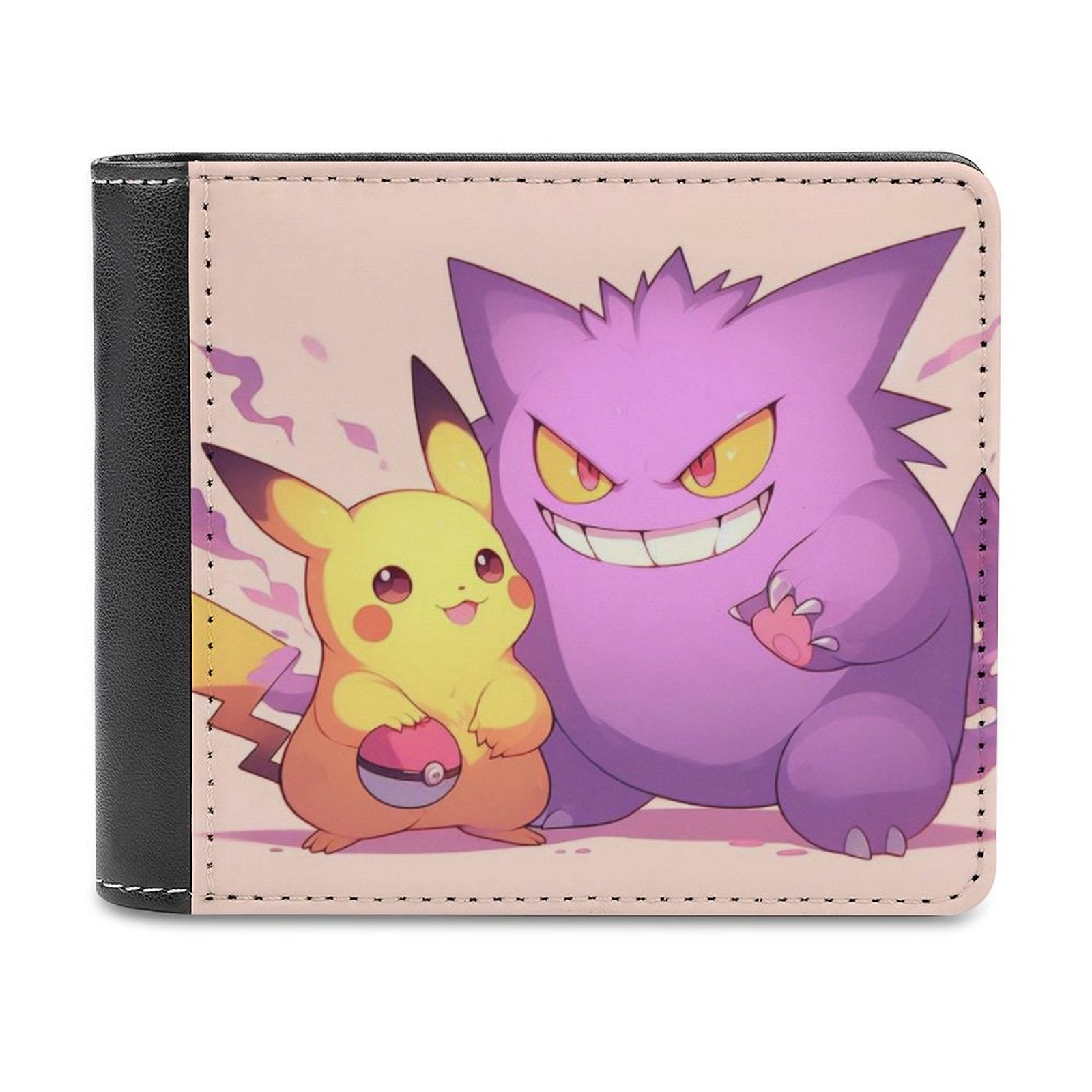 Pikachu Wallet Purse Card Holder Anime for Men Women Pikachu Merch ...