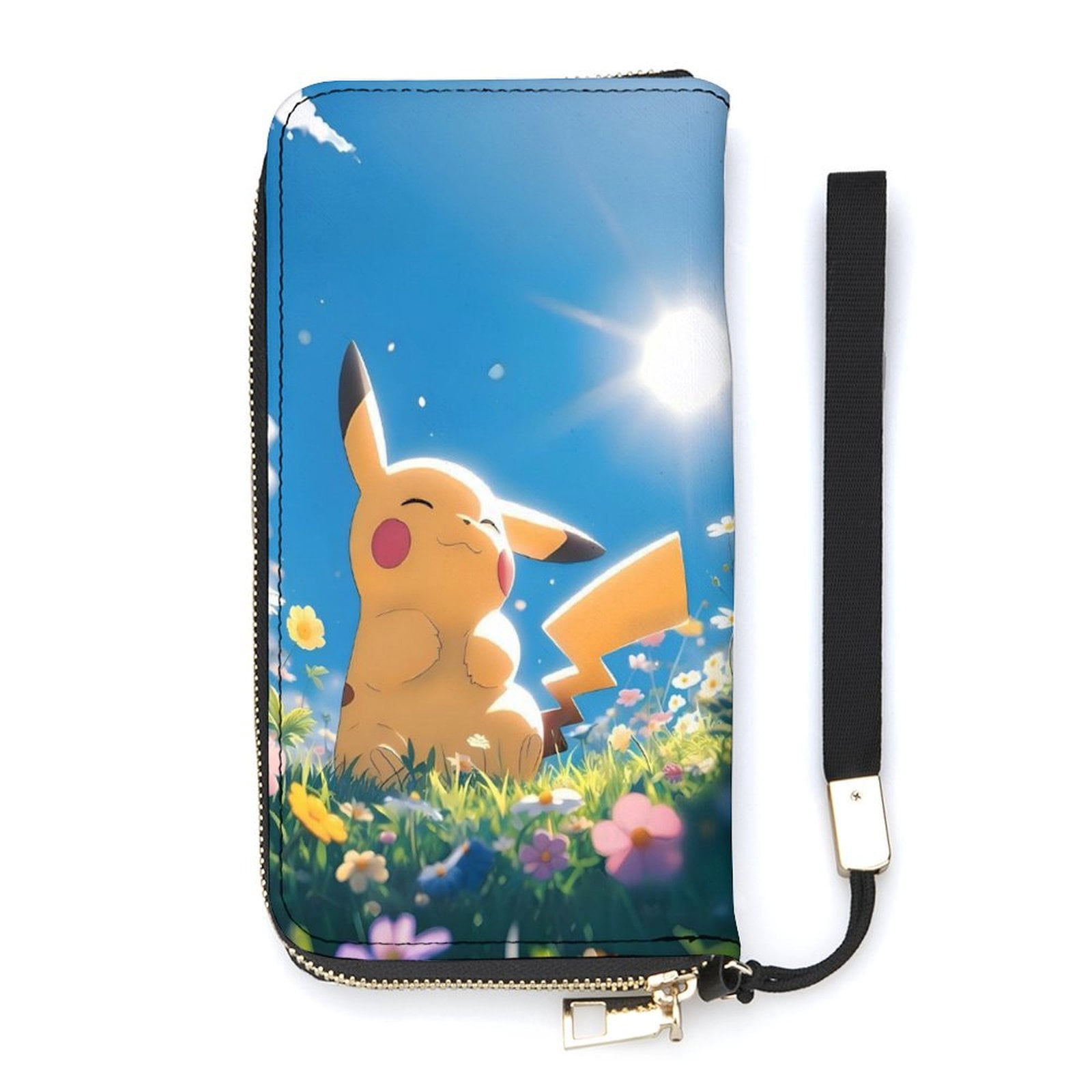 Pikachu Wallet Purse Card Holder Anime for Women Men Pikachu Merch ...