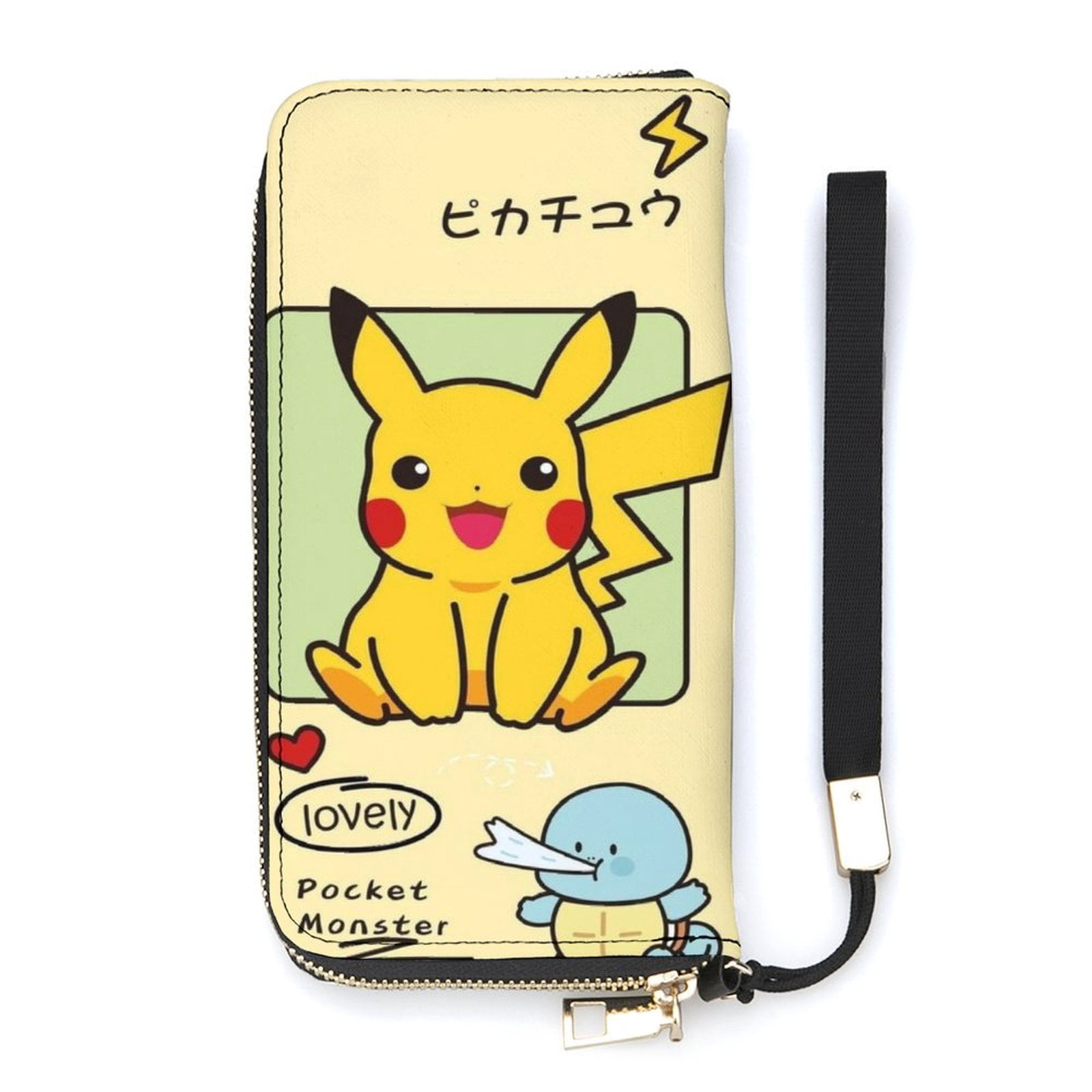 Pikachu Wallet Purse Card Holder Anime for Women Men Pikachu Merch ...