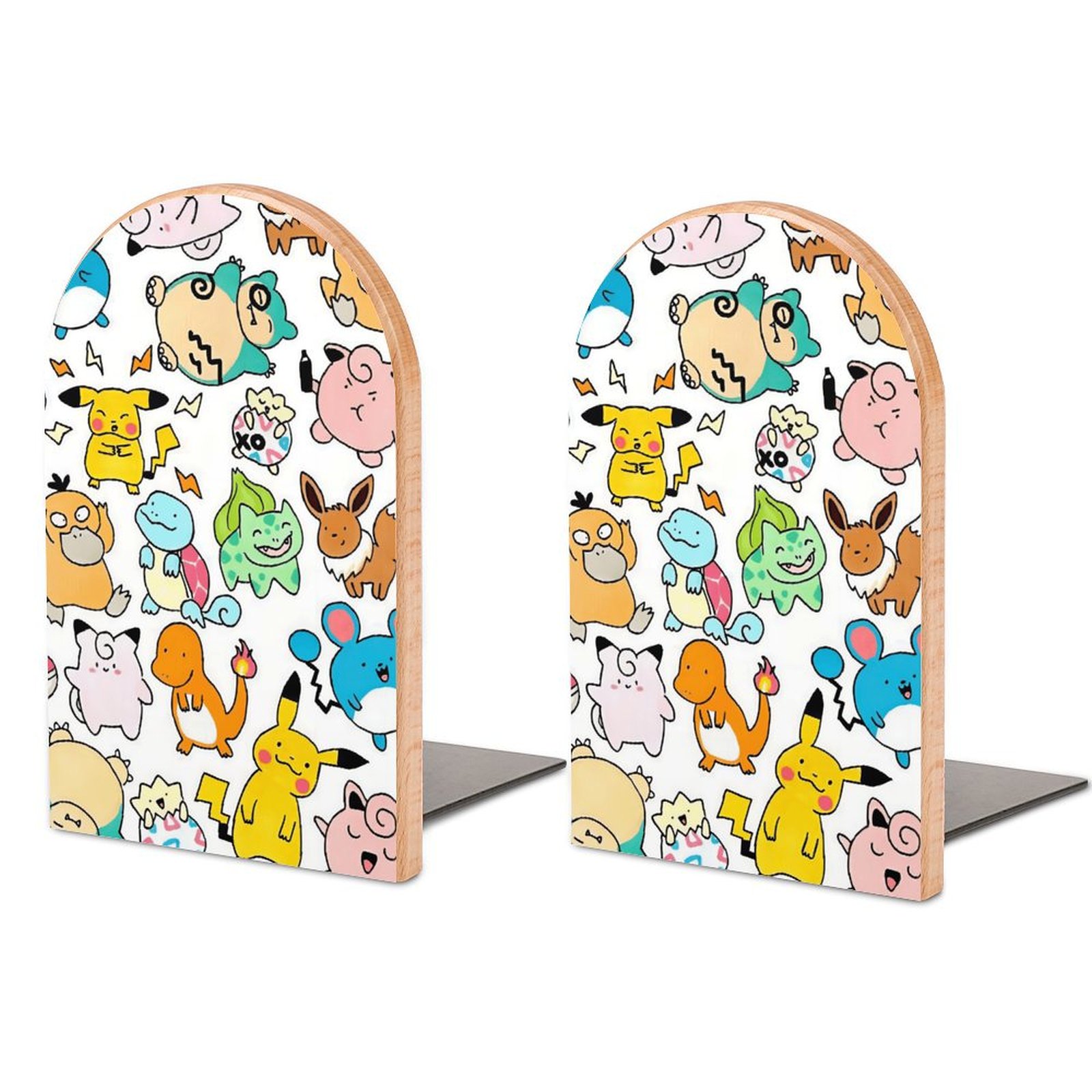 Pikachu kids bookends for shelves - Walmart.com