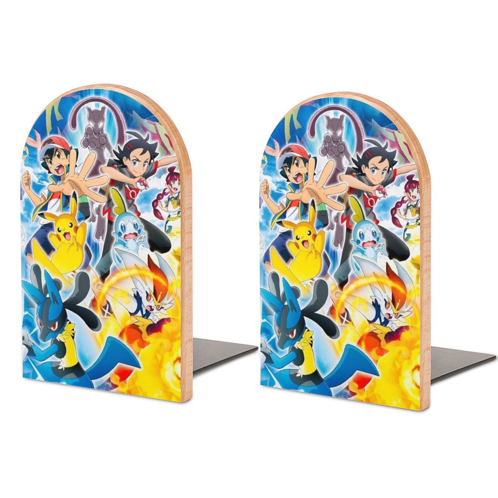 Pikachu kids bookends for shelves - Walmart.com