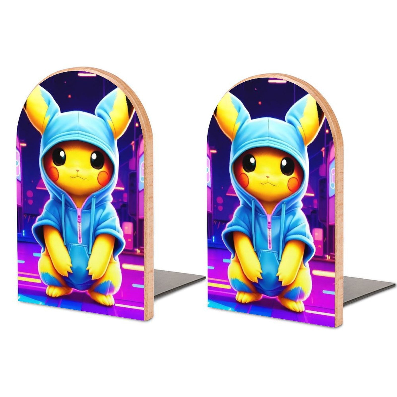 Pikachu kids bookends for shelves - Walmart.com