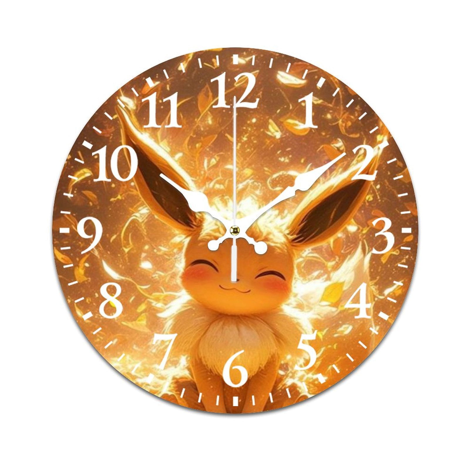 Pikachu wall clocks battery operated decorative 30cm/11.8in - Walmart.com