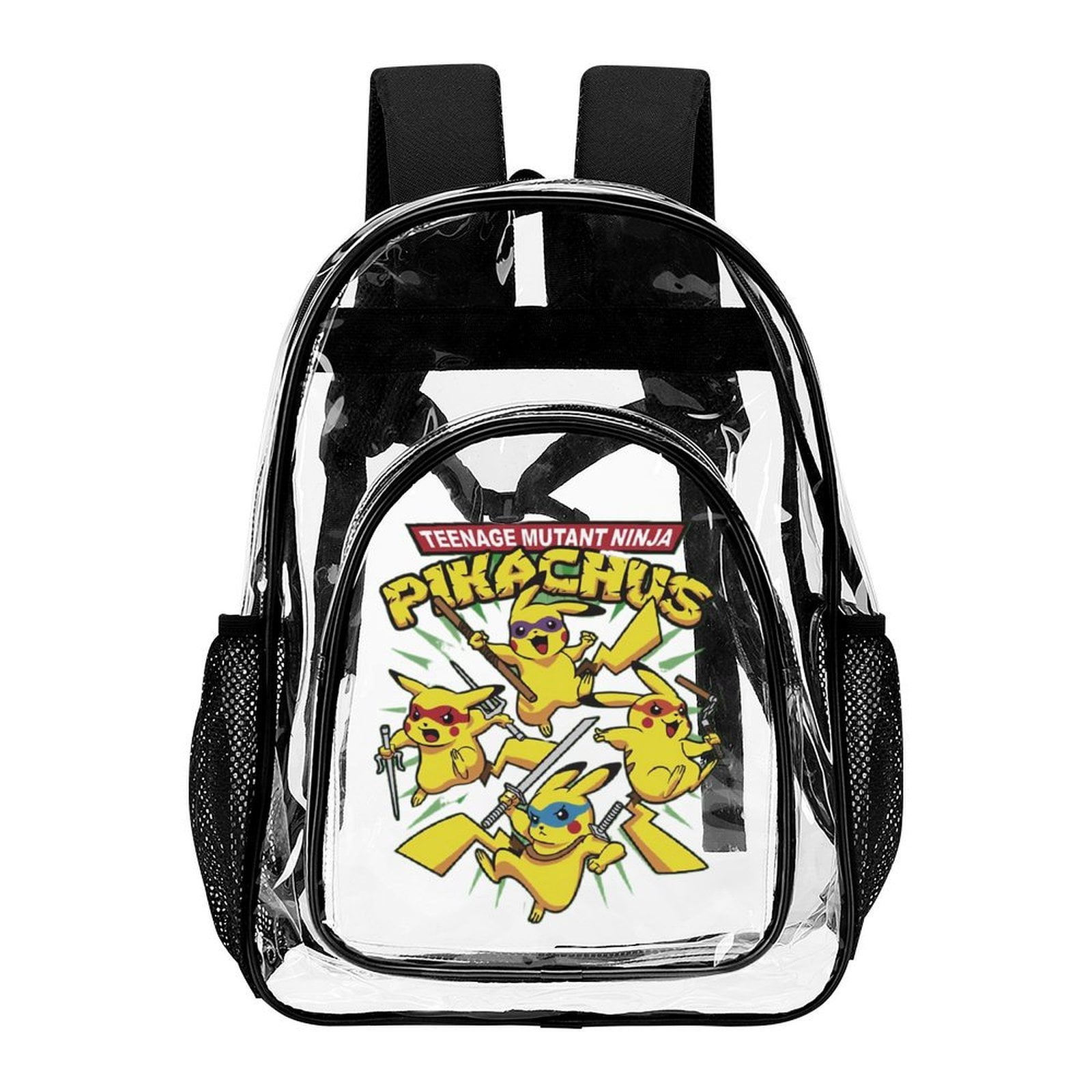 Pikachu3640 Large Clear Backpack Heavy Duty Transparent See Through PVC ...