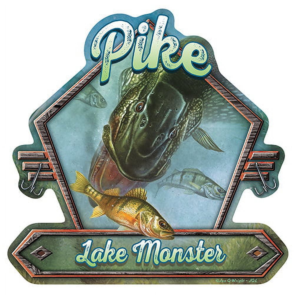 Pike Lake Monsters Novelty Sign | Indoor/Outdoor | Funny Home Décor for ...