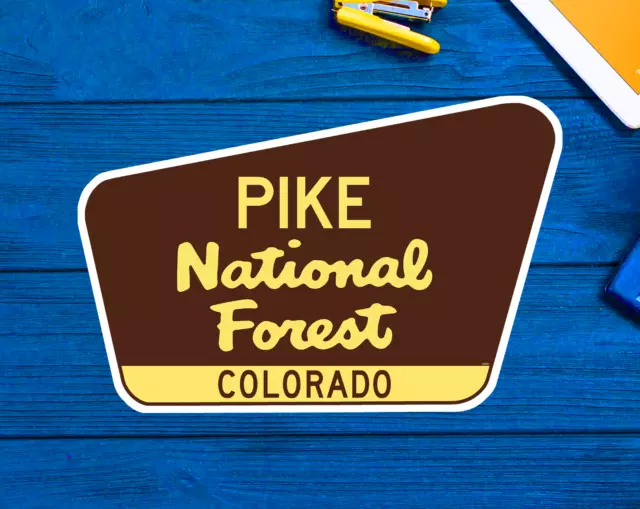 Pike National Forest Decal Sticker Colorado Park Sticker Phone Decal ...