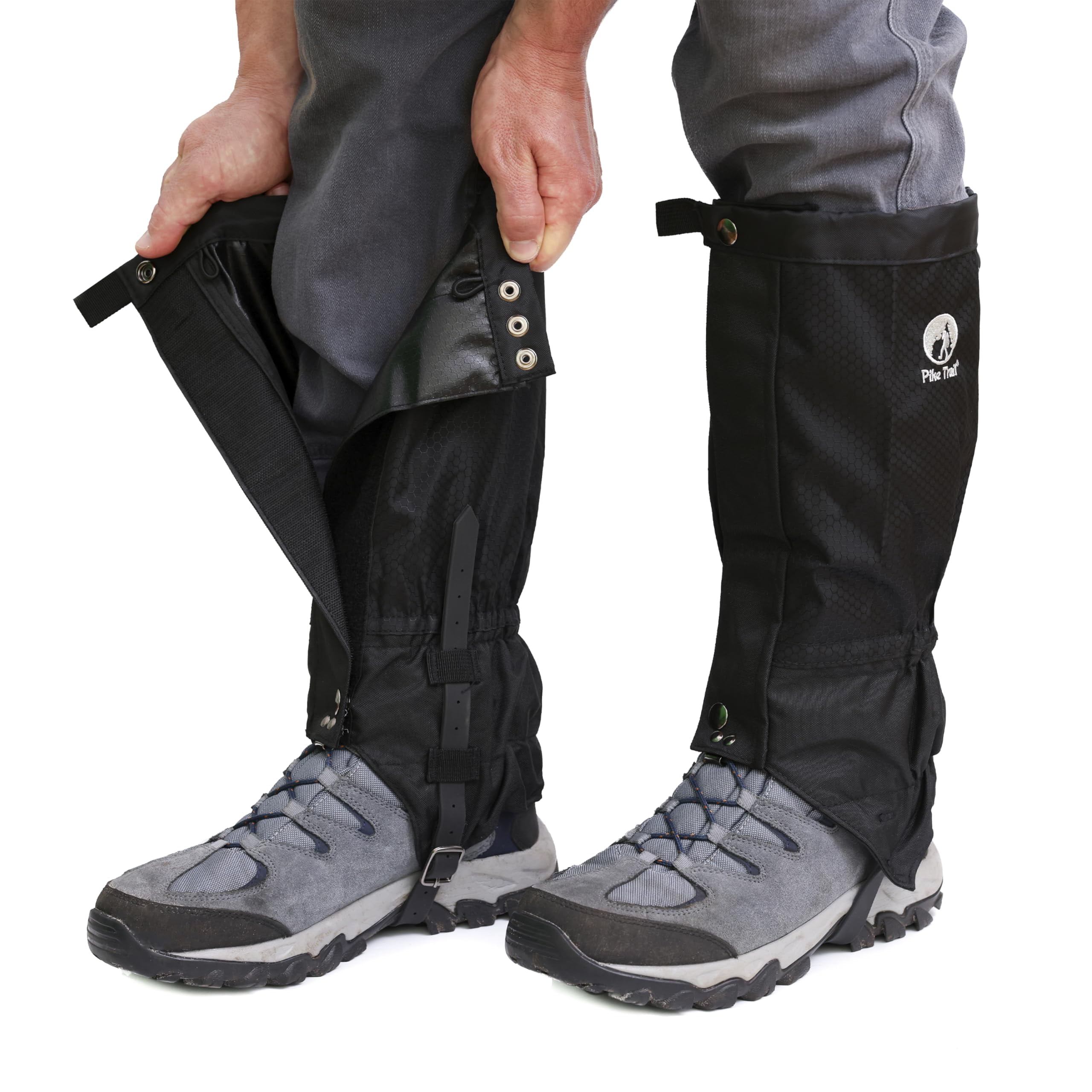 Pike Trail Adjustable Leg Gaiters - Lightweight, Waterproof - Leg ...