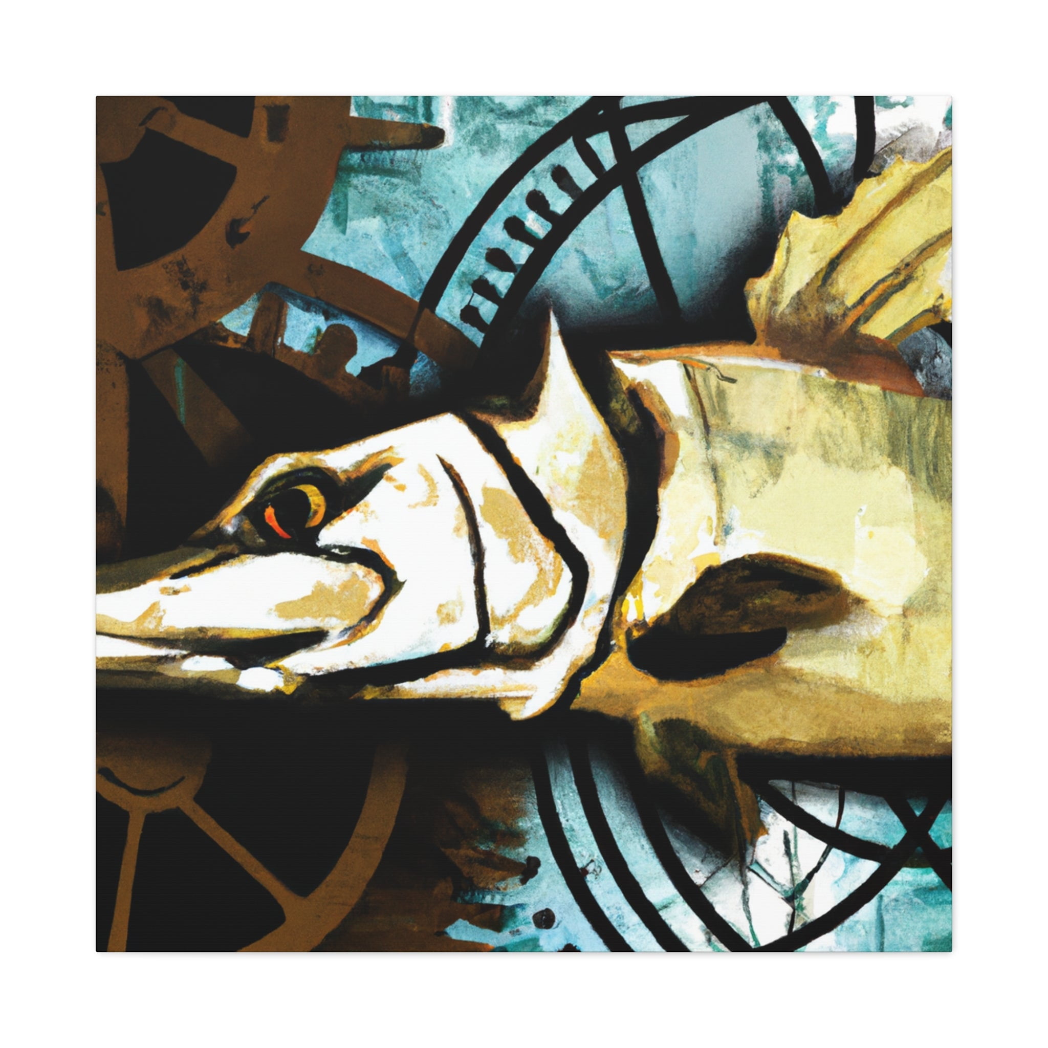 "Pike in Steampunk Times" - Canvas - Walmart.com