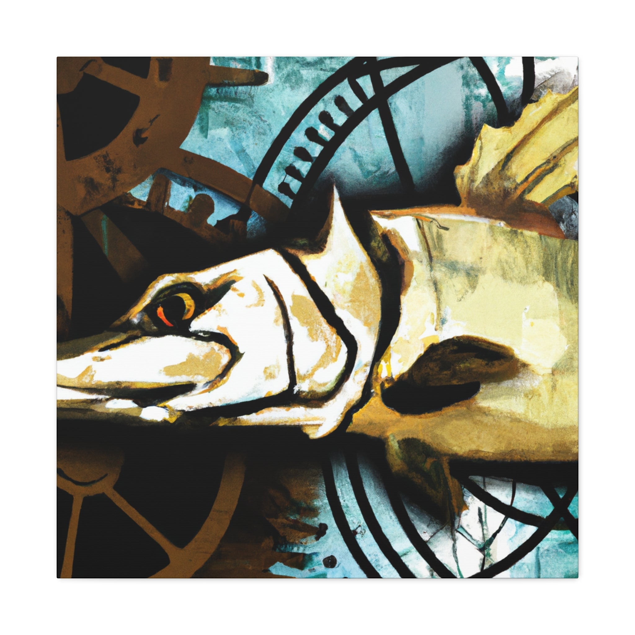 "Pike in Steampunk Times" - Canvas - Walmart.com