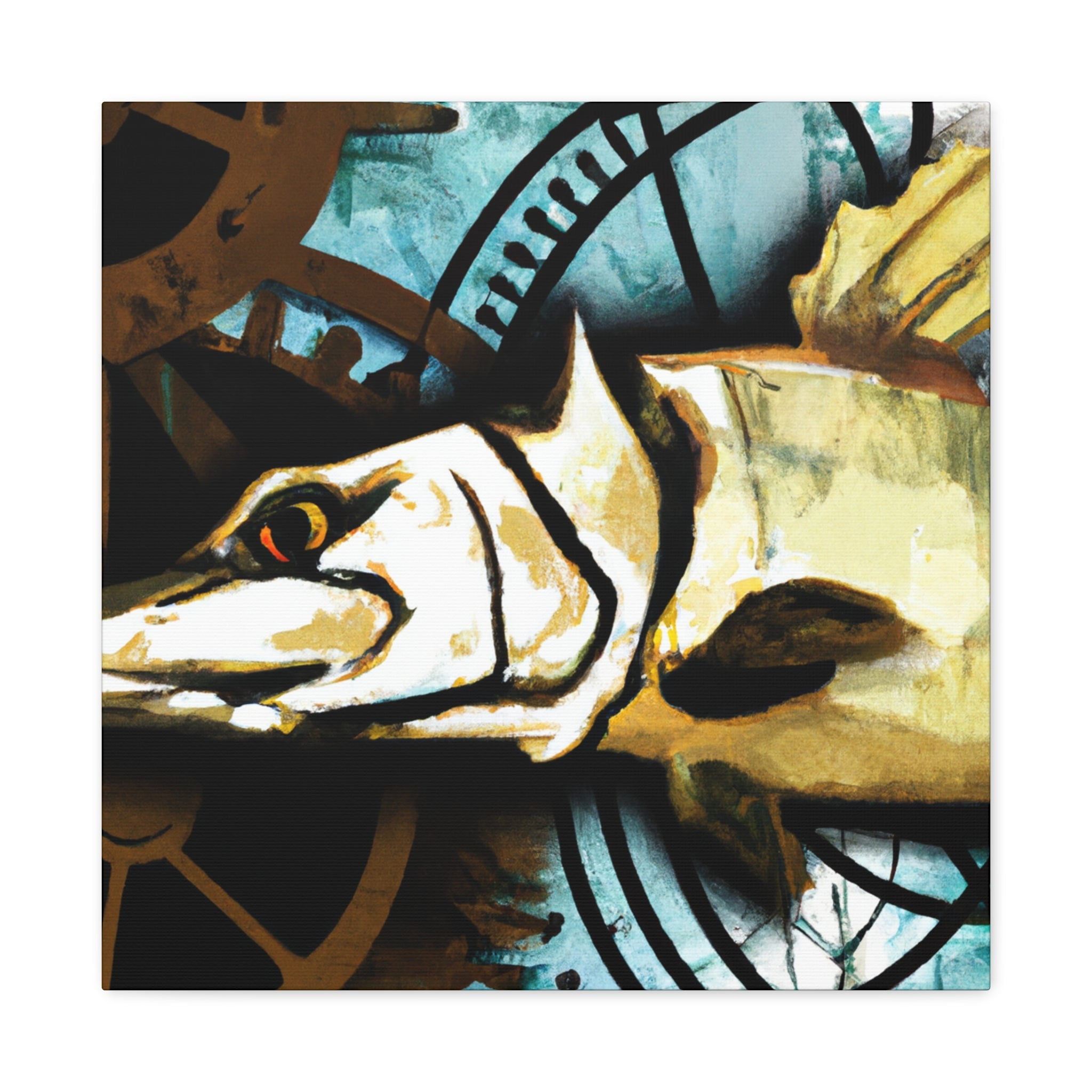 "Pike in Steampunk Times" - Canvas - Walmart.com
