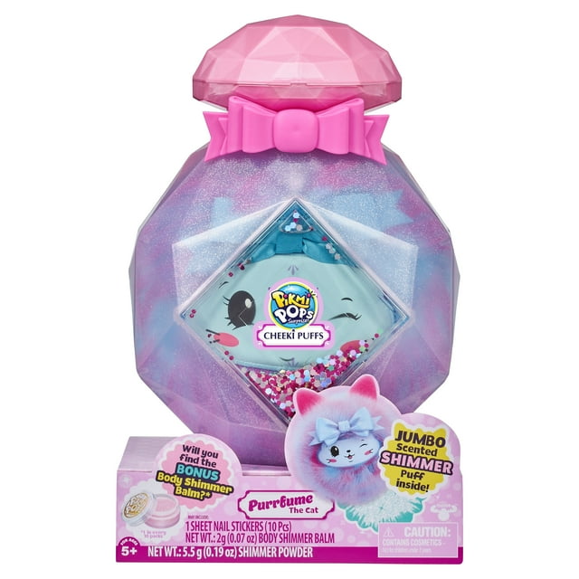 Pikmi Pops™ Cheeki Puffs Large Pack, Purrfume The Cat - Walmart.com