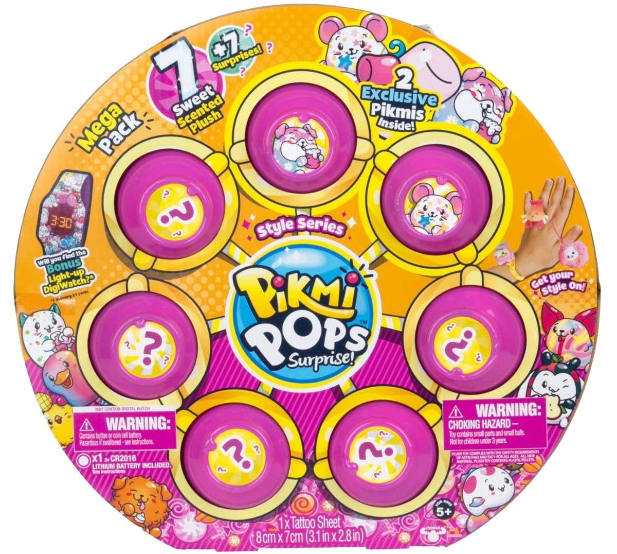 Pikmi Pops Style Mega Pack, Coconut - Walmart.com