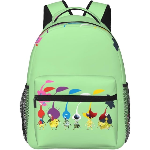 Pikmin Backpack Laptop Daypack Leisure Travel Backpack 15.7 inch ...