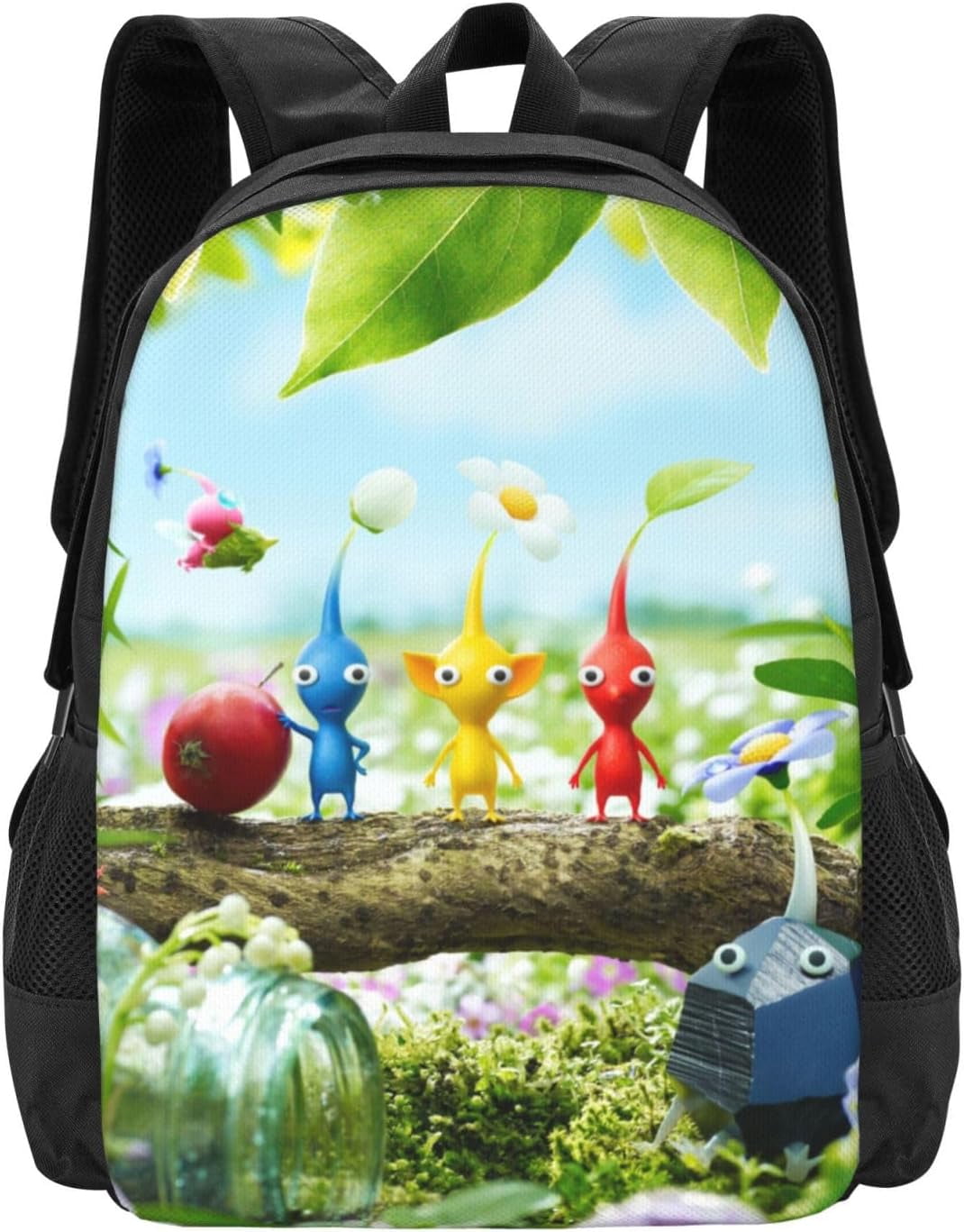 Pikmin Backpack Lightweight Large Capacity Laptop Backpack Adjustable ...