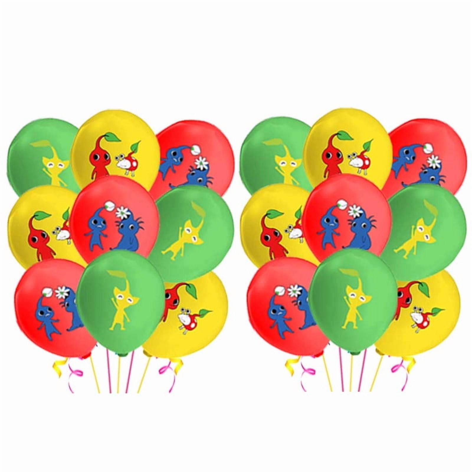 Pikmin Balloons Party Supplies Birthday Favors Decorations Decor Kit ...