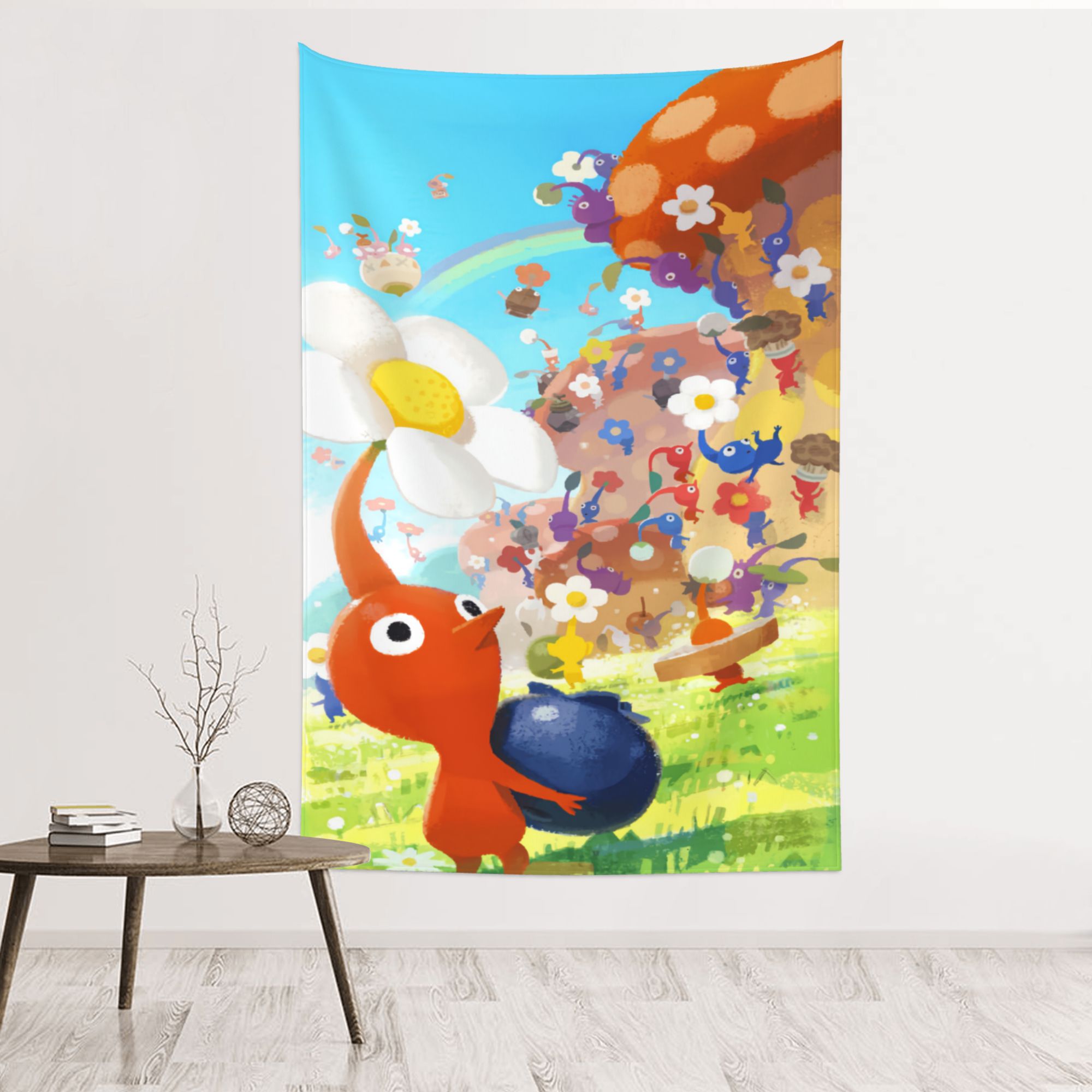 Pikmin Bloom Tapestry Banner 60x40in inch Decor Art Tablecloth Wall ...
