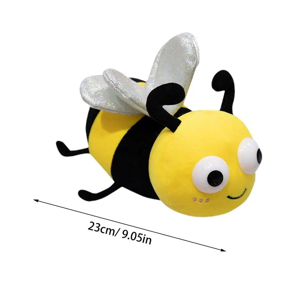 20CM Glowing Insect Plush Doll Cute Luminous Ladybug Firefly Bee ...