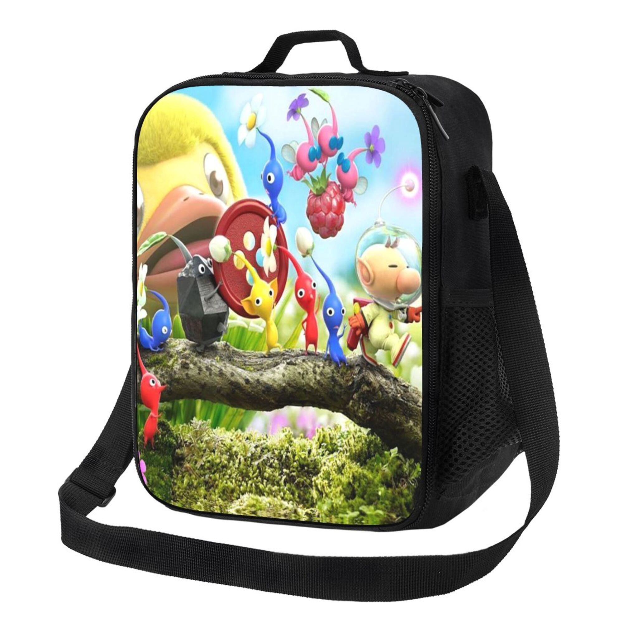 Pikmin Game Lunch Bag Large Capacity Lunch Box Reusable Portable ...