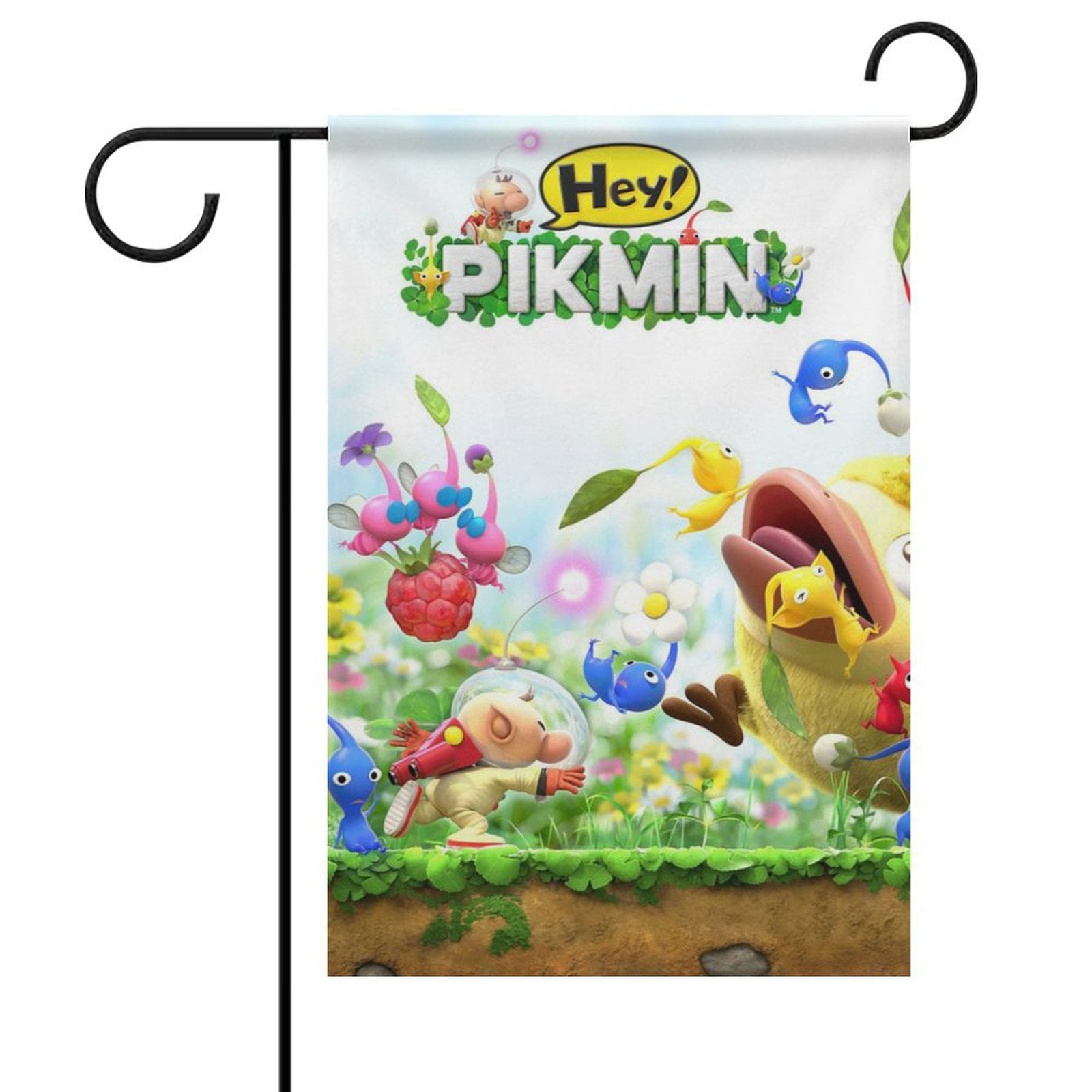 Pikmin Garden Banner - Double-Sided House Outdoor Flag for Yard And ...