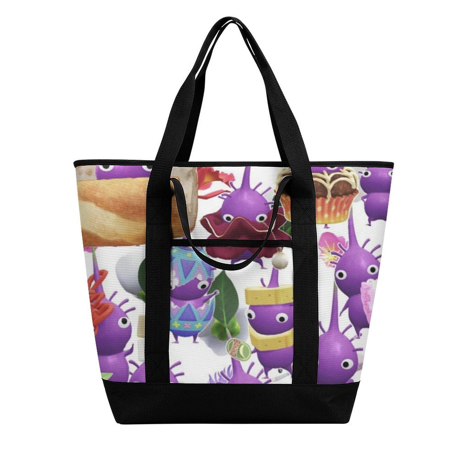 Pikmin Insulated Shopping Bag Foldable Thermal Tote Bag Multi-Purpose ...