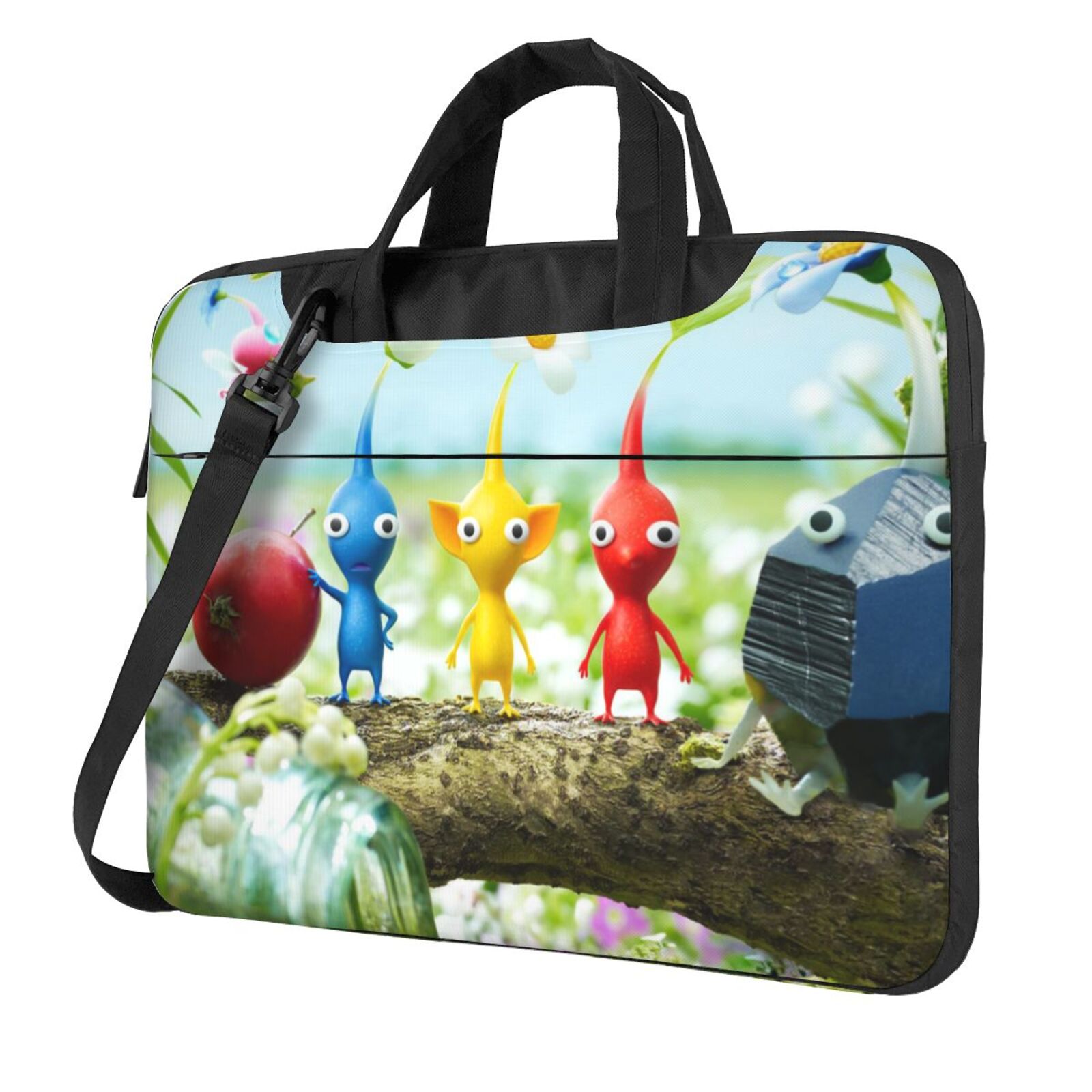 Pikmin Laptop Shoulder Bag for Women Men, 15.6 inch Computer Laptop Bag ...