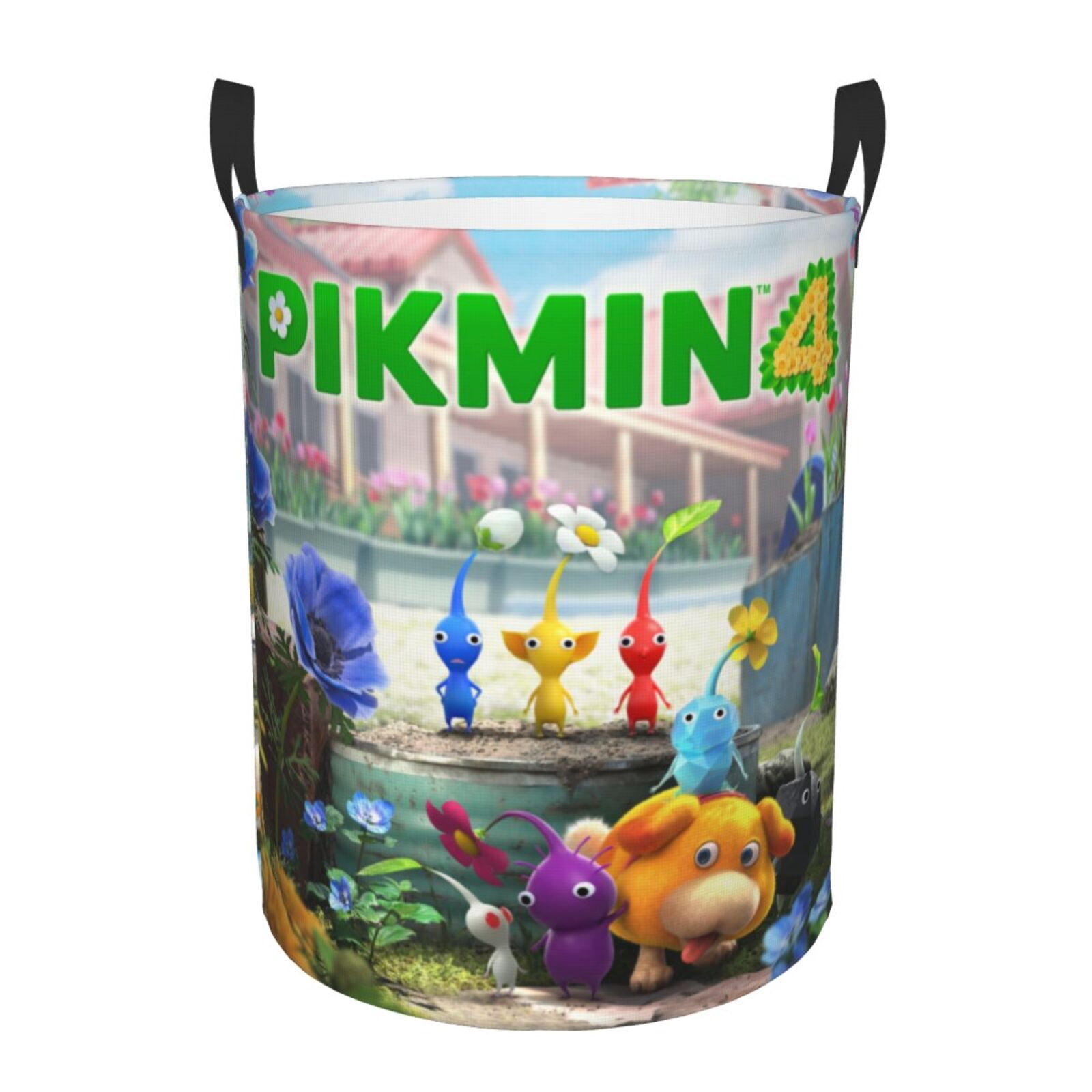 Pikmin Laundry Basket, Waterproof Laundry Hamper, Lightweight Storage ...