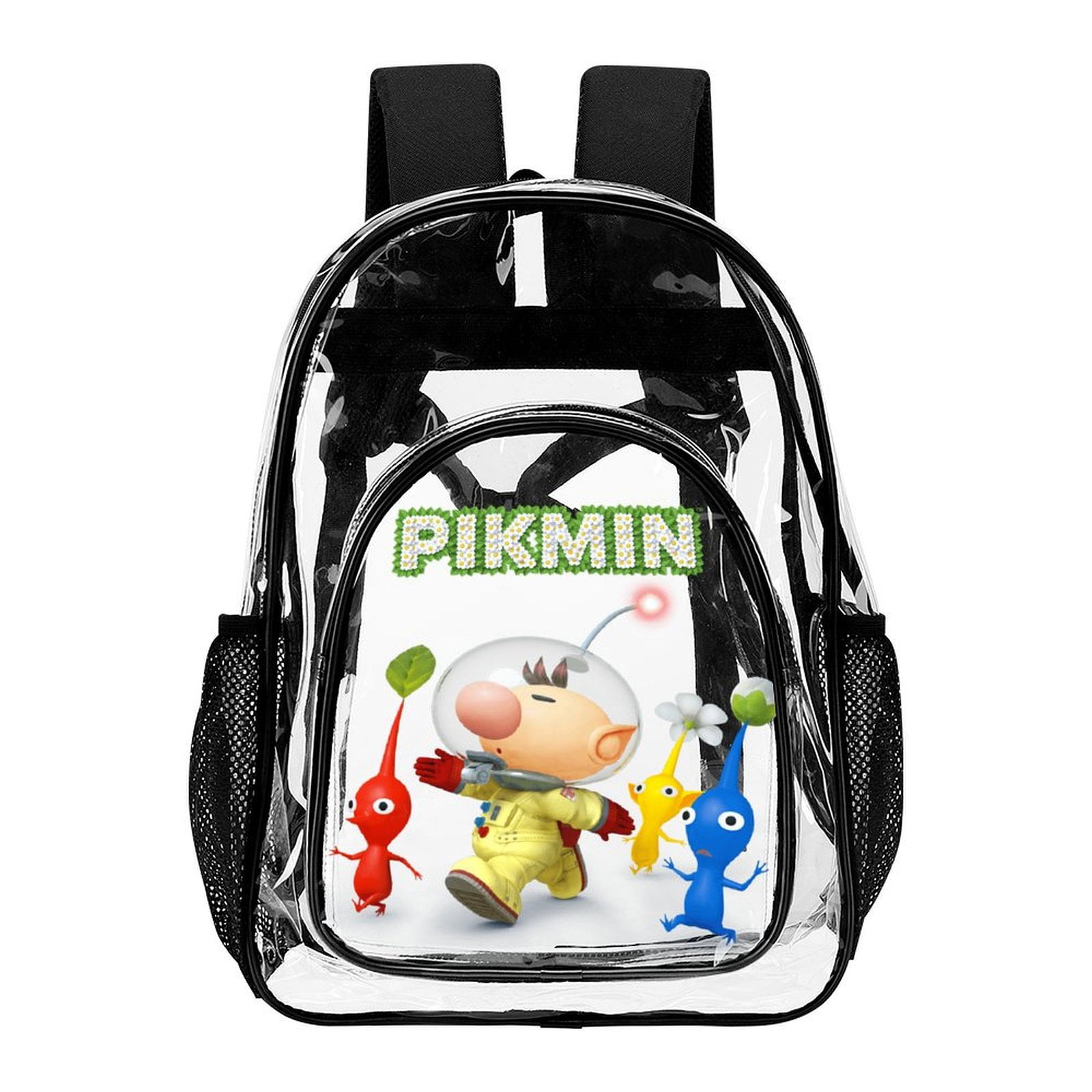 Pikmin Pikmin Clear Backpack Heavy Duty Transparent Backpack See ...