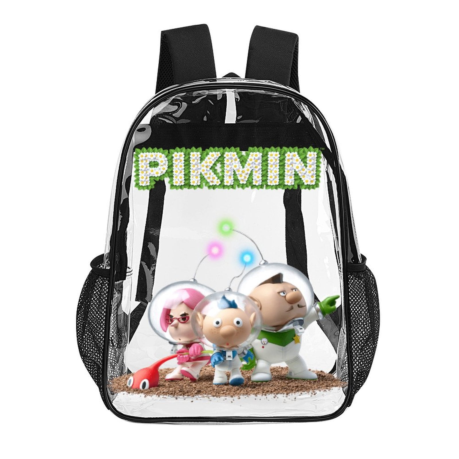 Pikmin Pikmin Clear Backpack Heavy Duty Transparent Backpack See ...