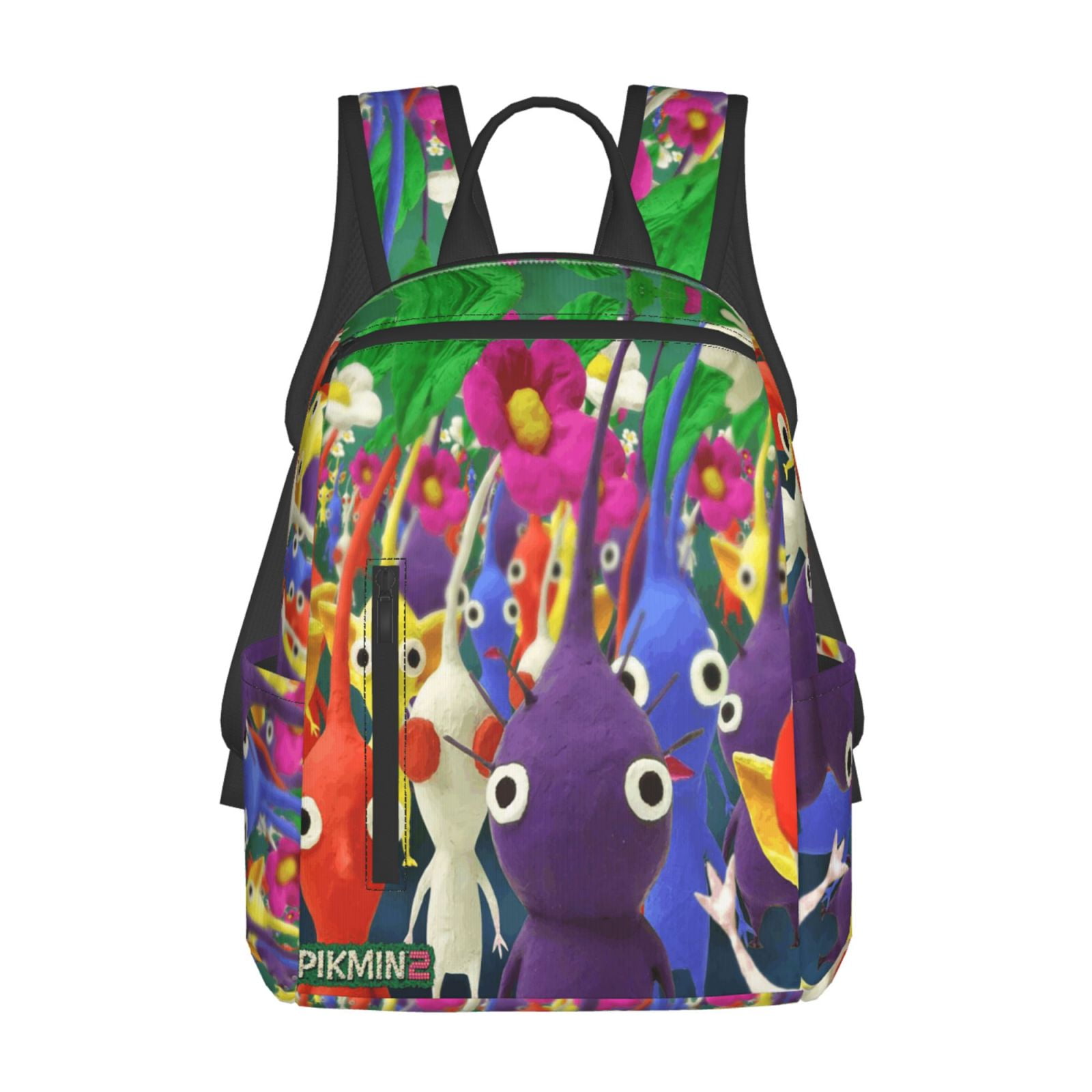 Pikmin Pikmins Lightweight Backpack for Women Men Casual Travel Daypack ...
