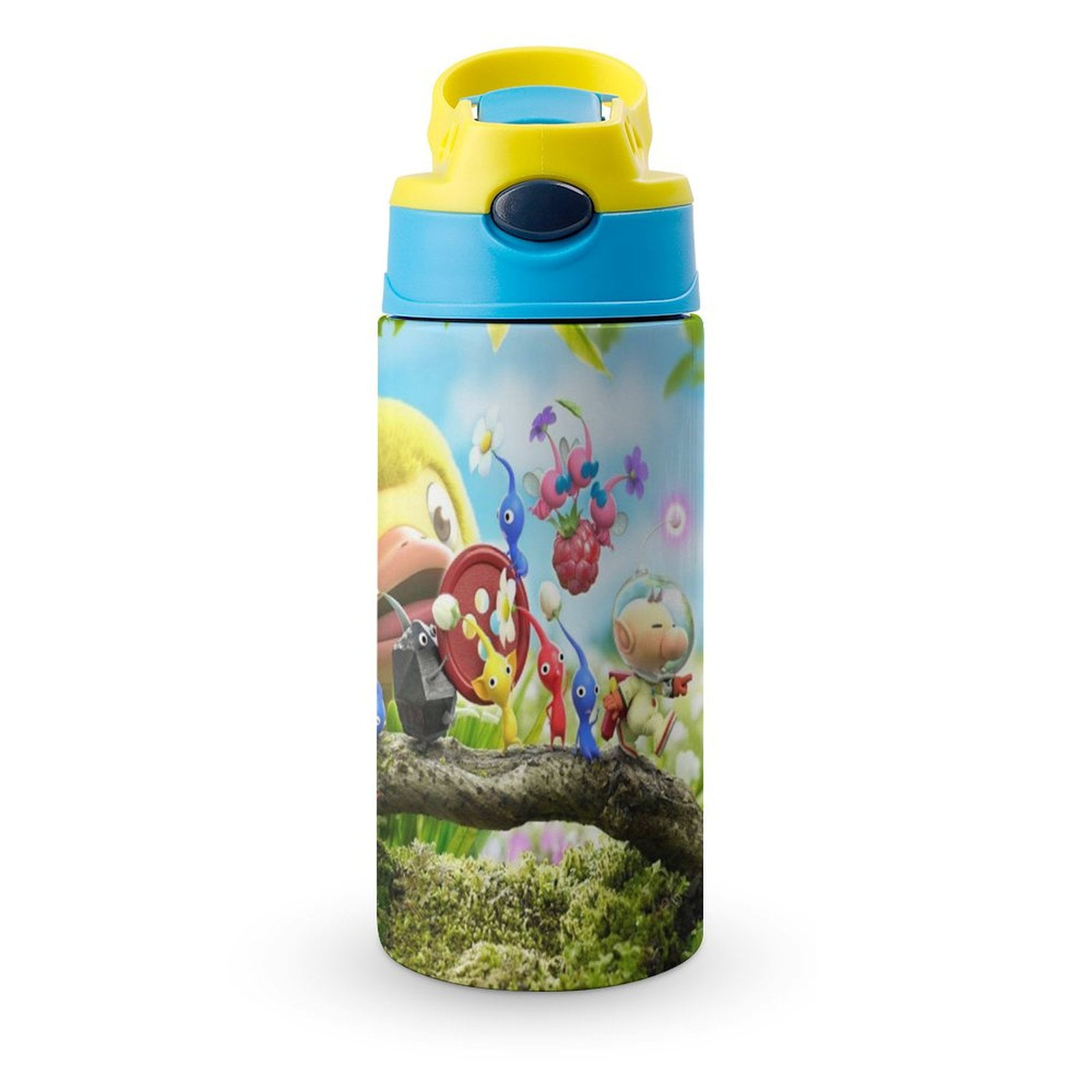 Pikmin Portable Water Bottle Insulated Stainless Steel Water Cup With ...