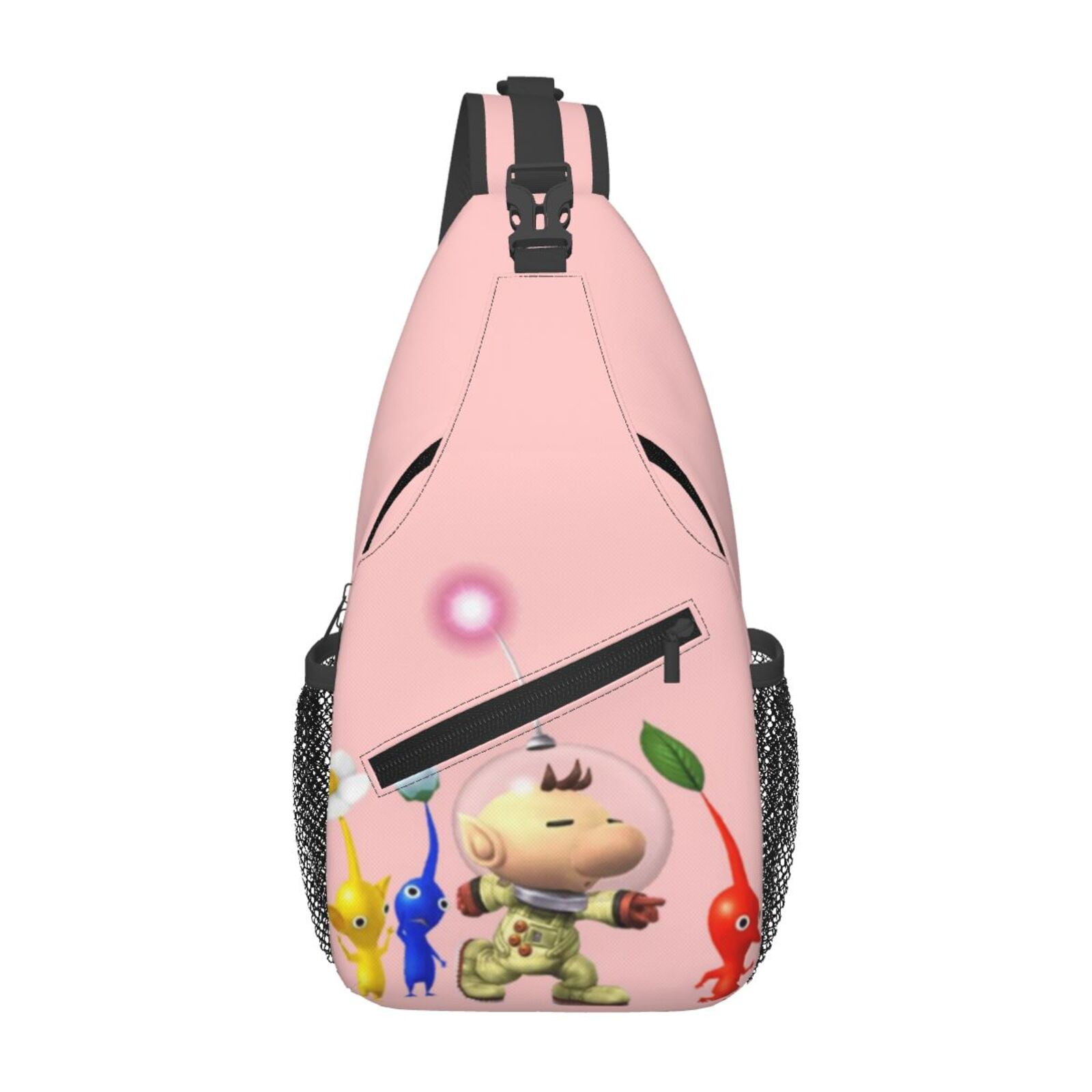 Pikmin Sling Bag Unisex Crossbody Backpack Casual Cross Chest Bag ...
